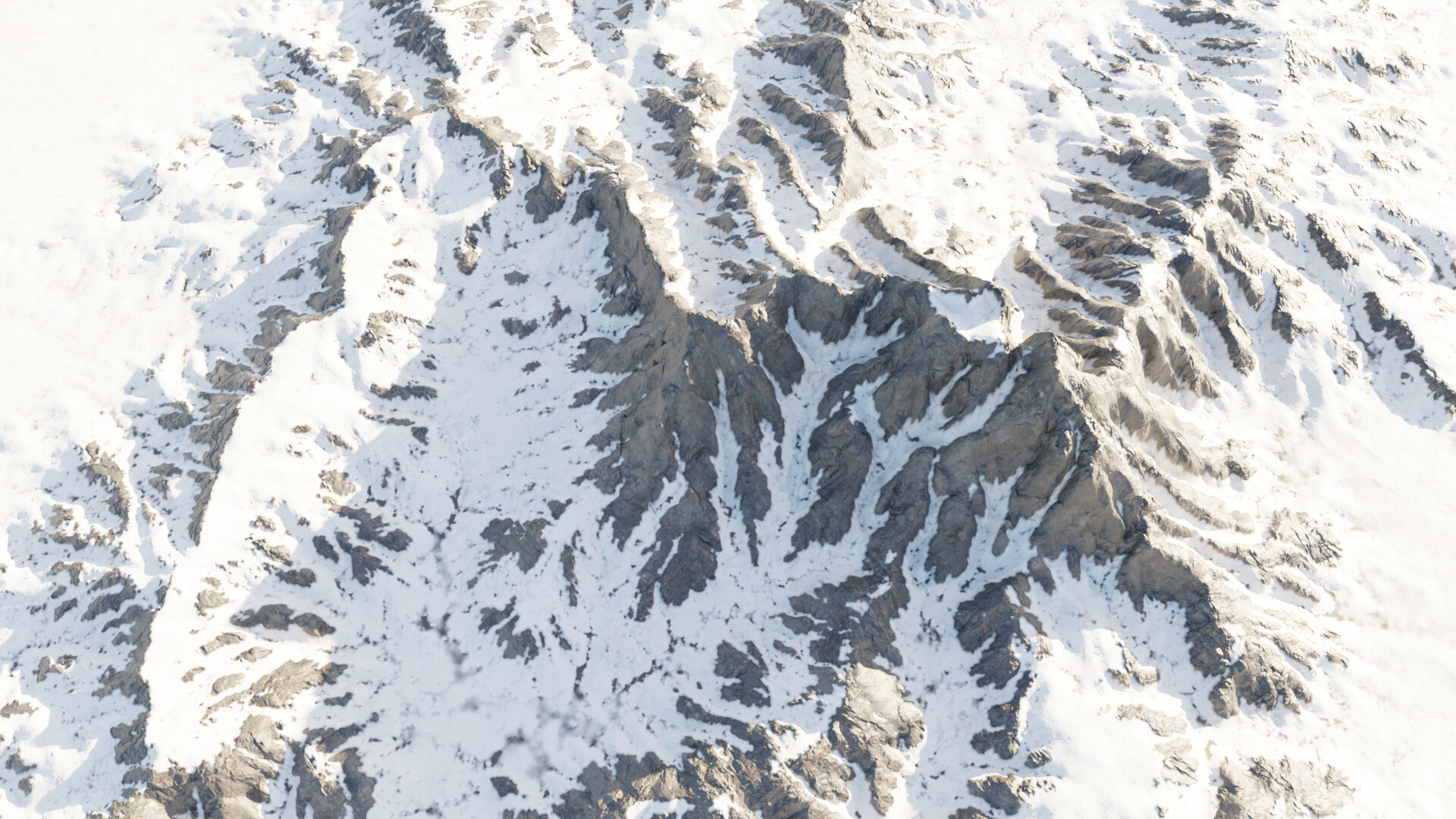 Snowy Mountain Texture