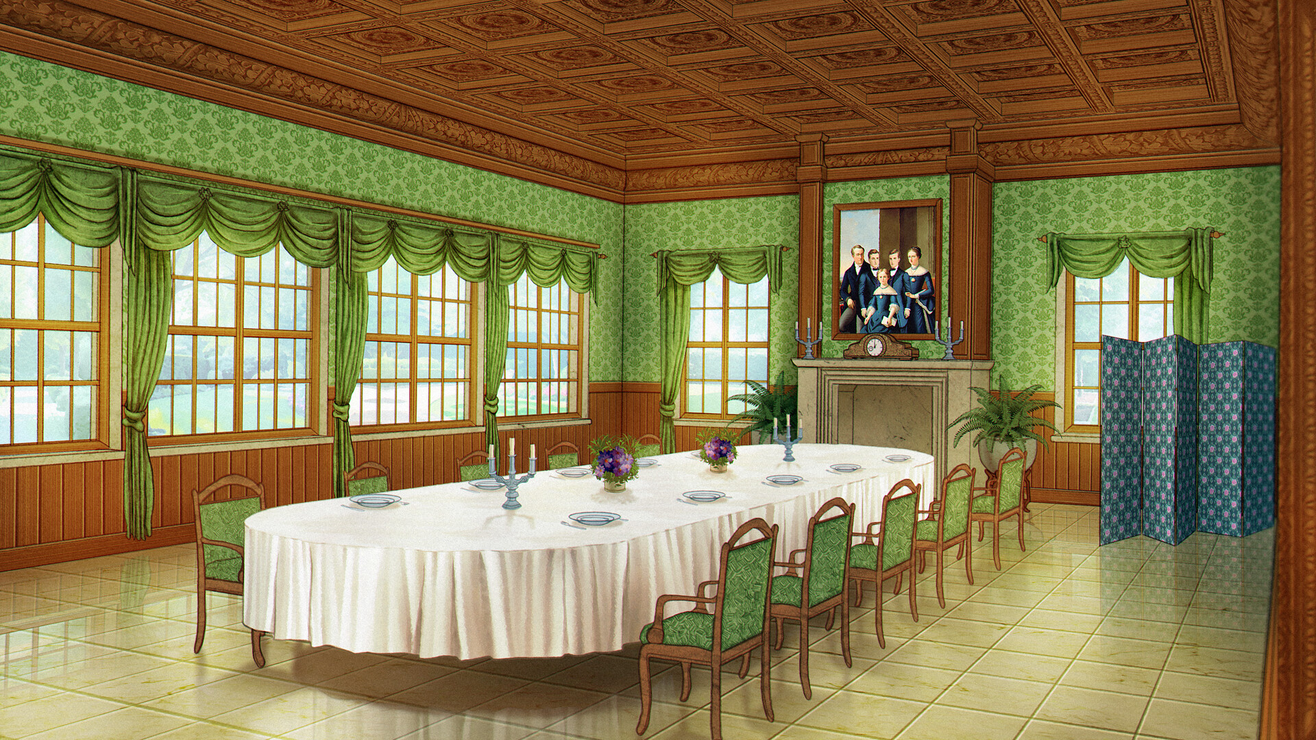 Anime Dining Room