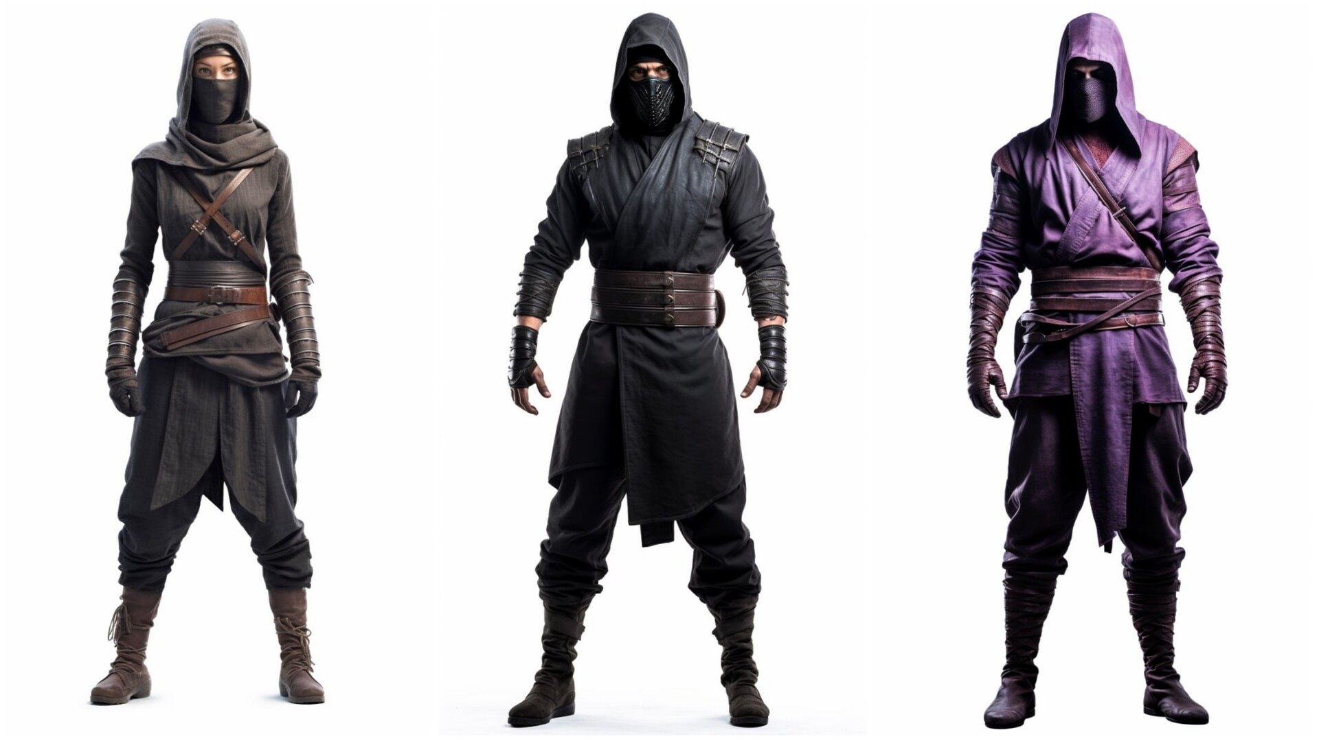 Concept Art - +260 Ninja Character Concept(4k)