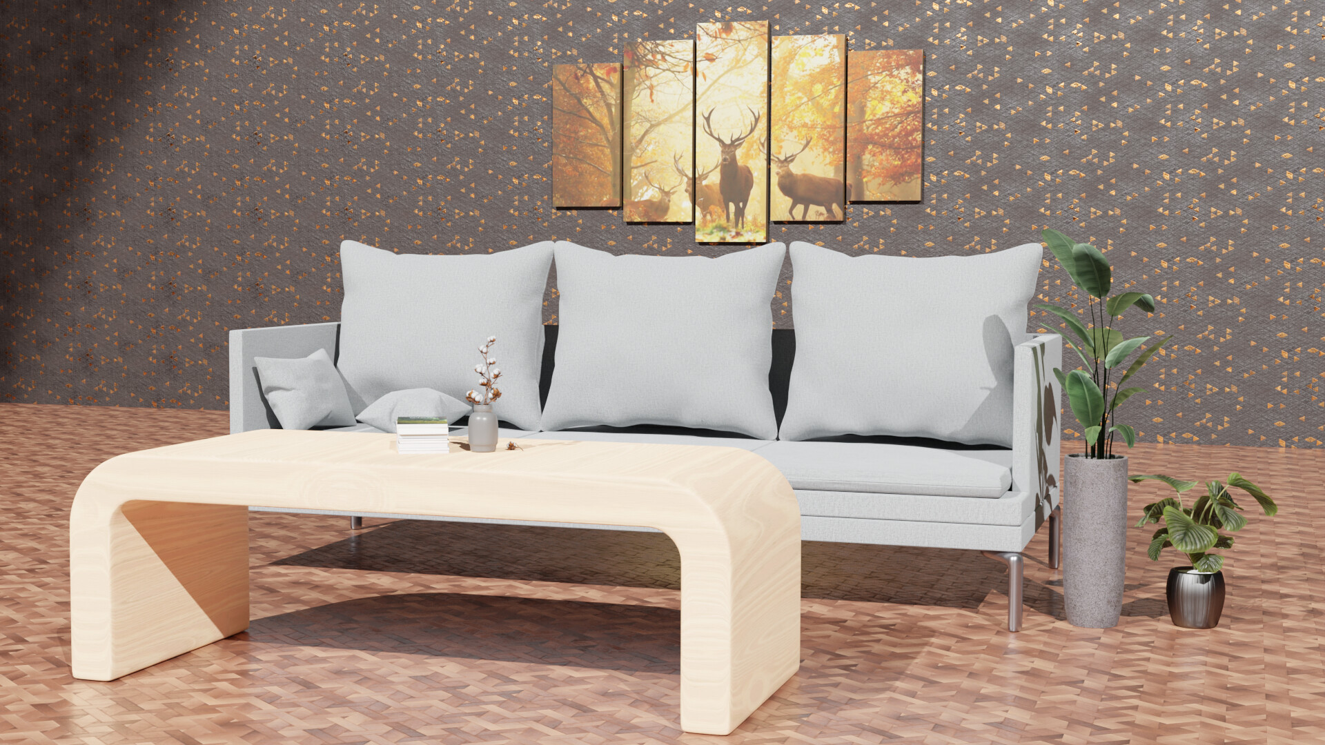 ArtStation - Modern Style Sofa