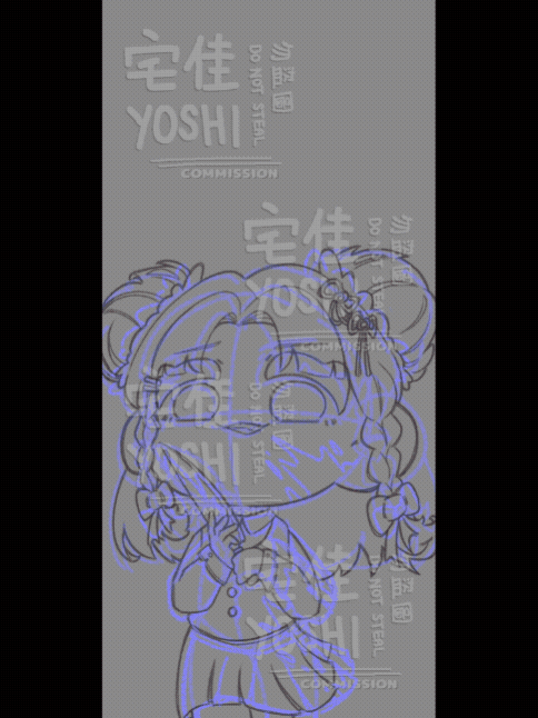 how to draw chibi yoshi