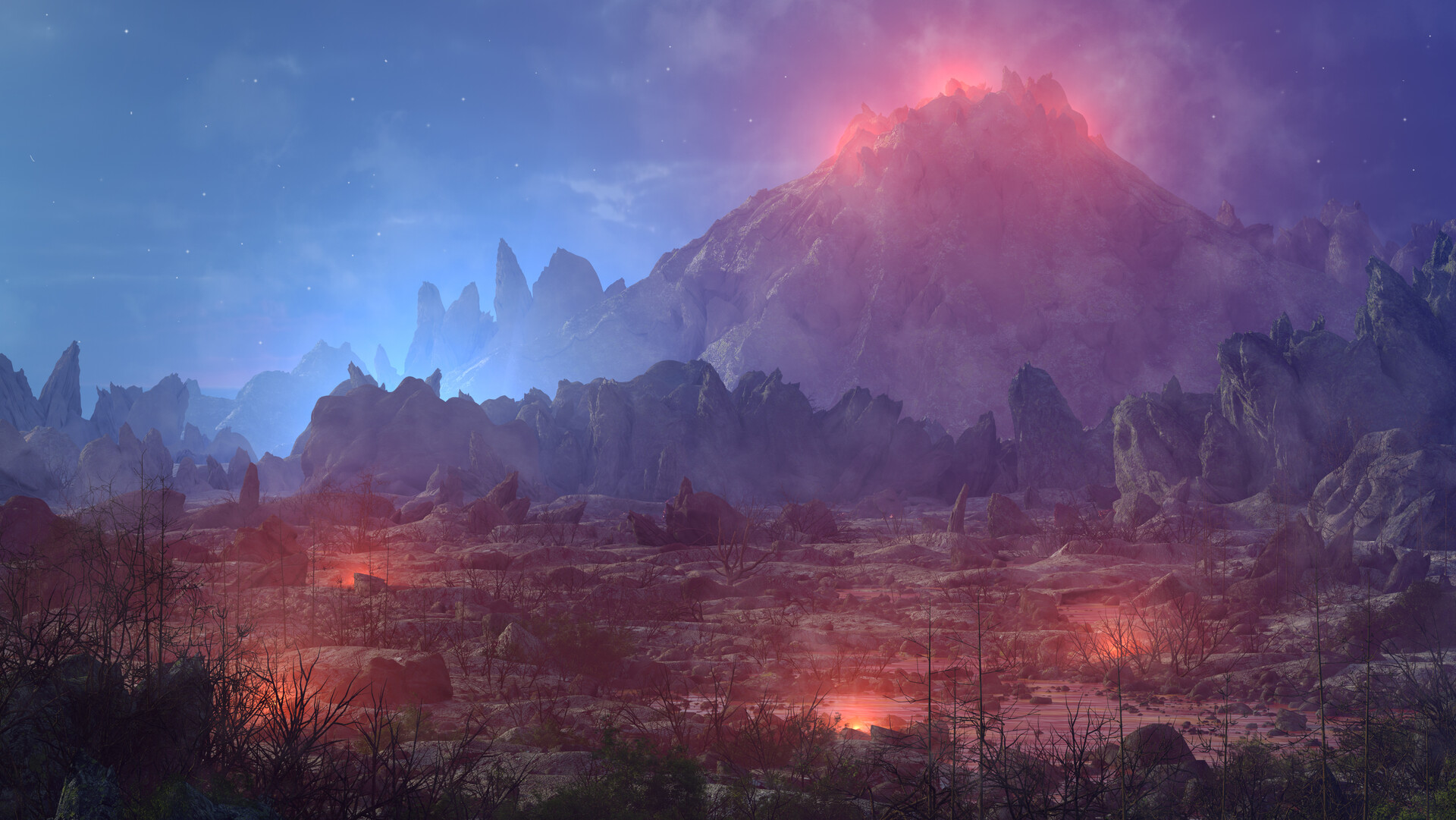 ArtStation - Volcano