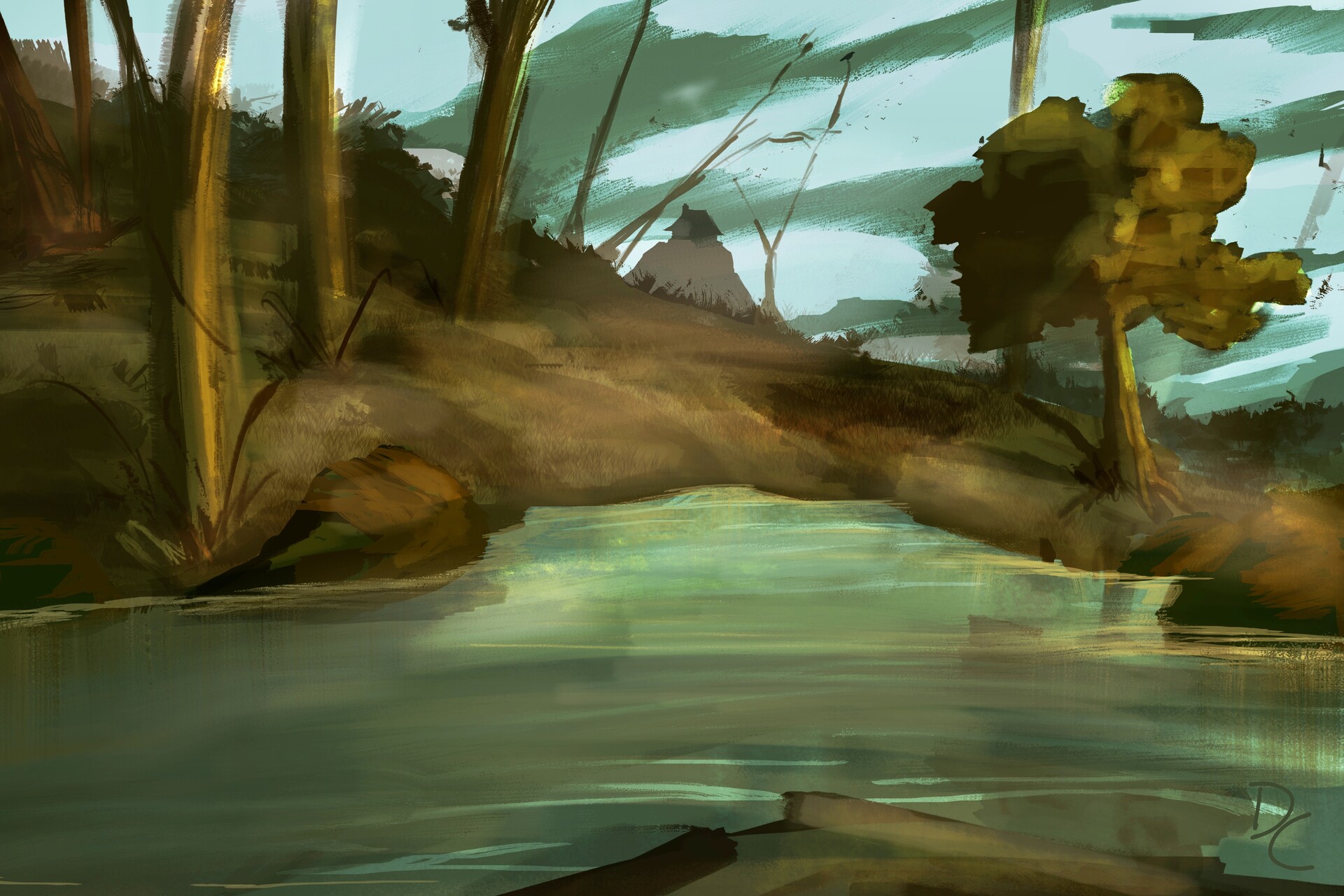 ArtStation - Swamp 02