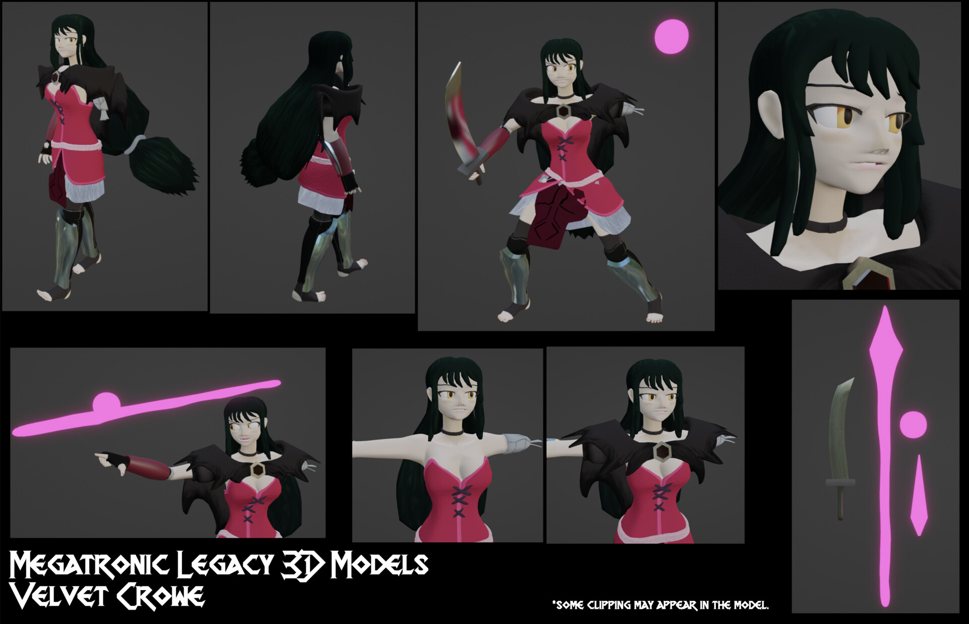 Alexander Theurer - Megatronic Legacy: 3D Model Characters (Part 1)