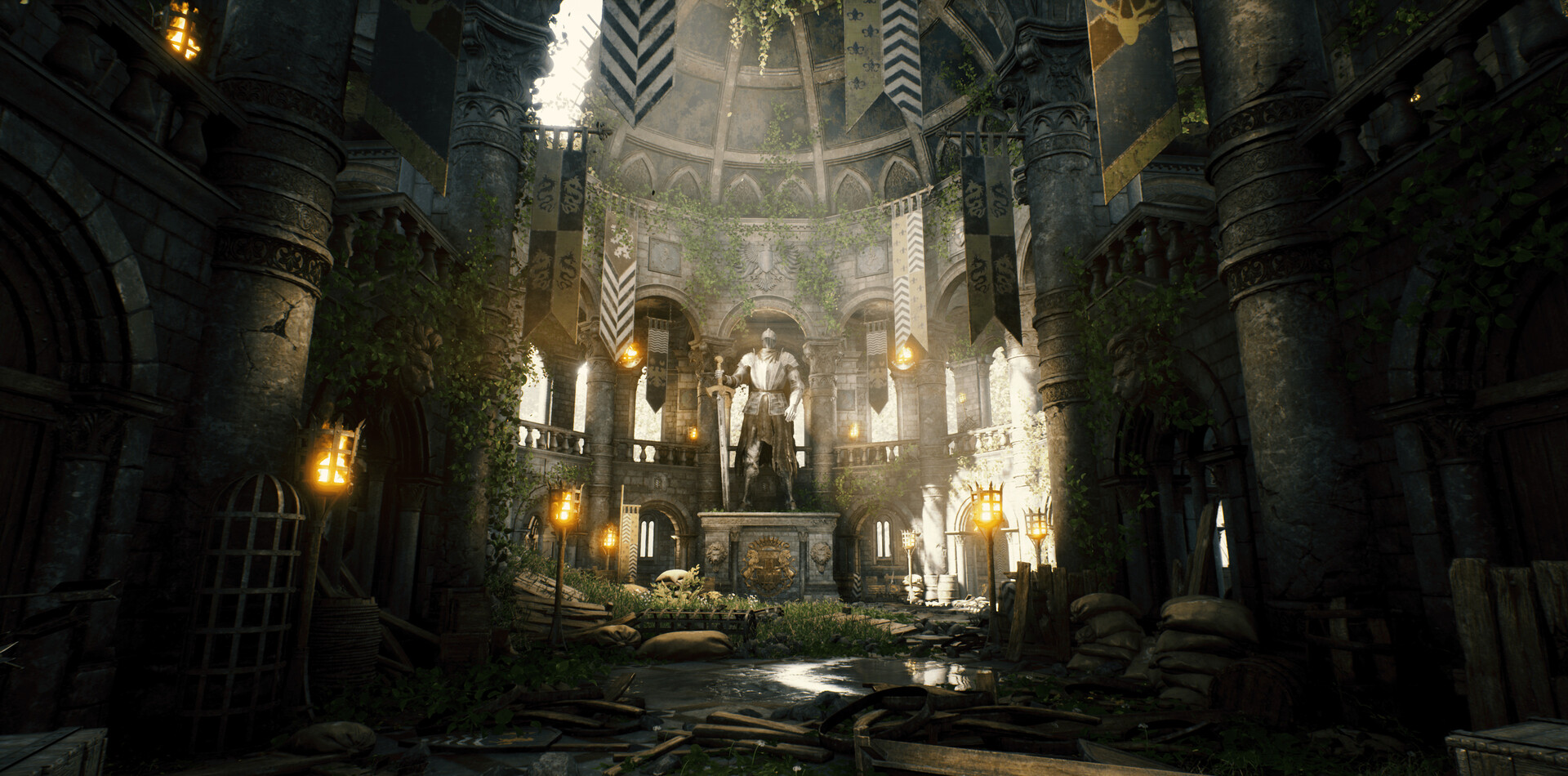 ArtStation - FOR HONOR Cathedral Map Fan Art / 3D Environment Art