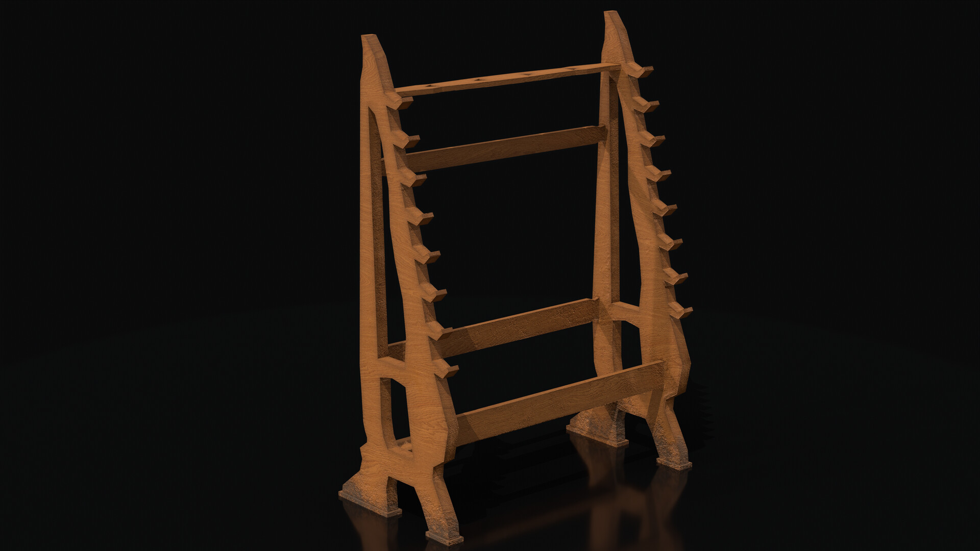 Sean Teague - Japanese Weapon Rack