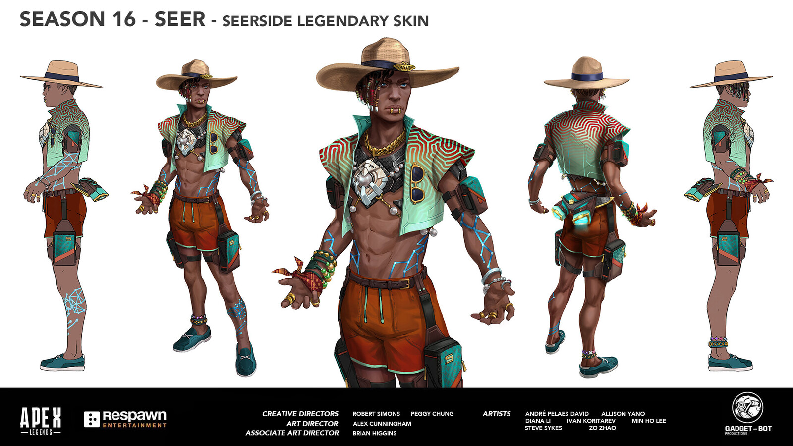 Allison T. Yano - Apex Legends // Seer Legendary Skin