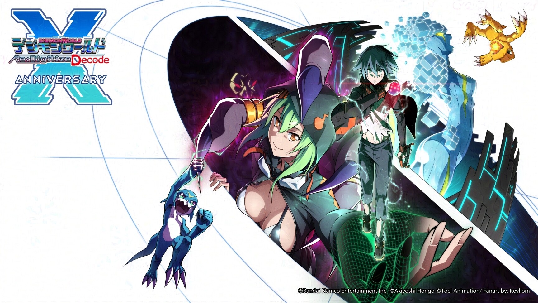 ArtStation - Digimon World Re:Digitize Decoce 10th Anniversary