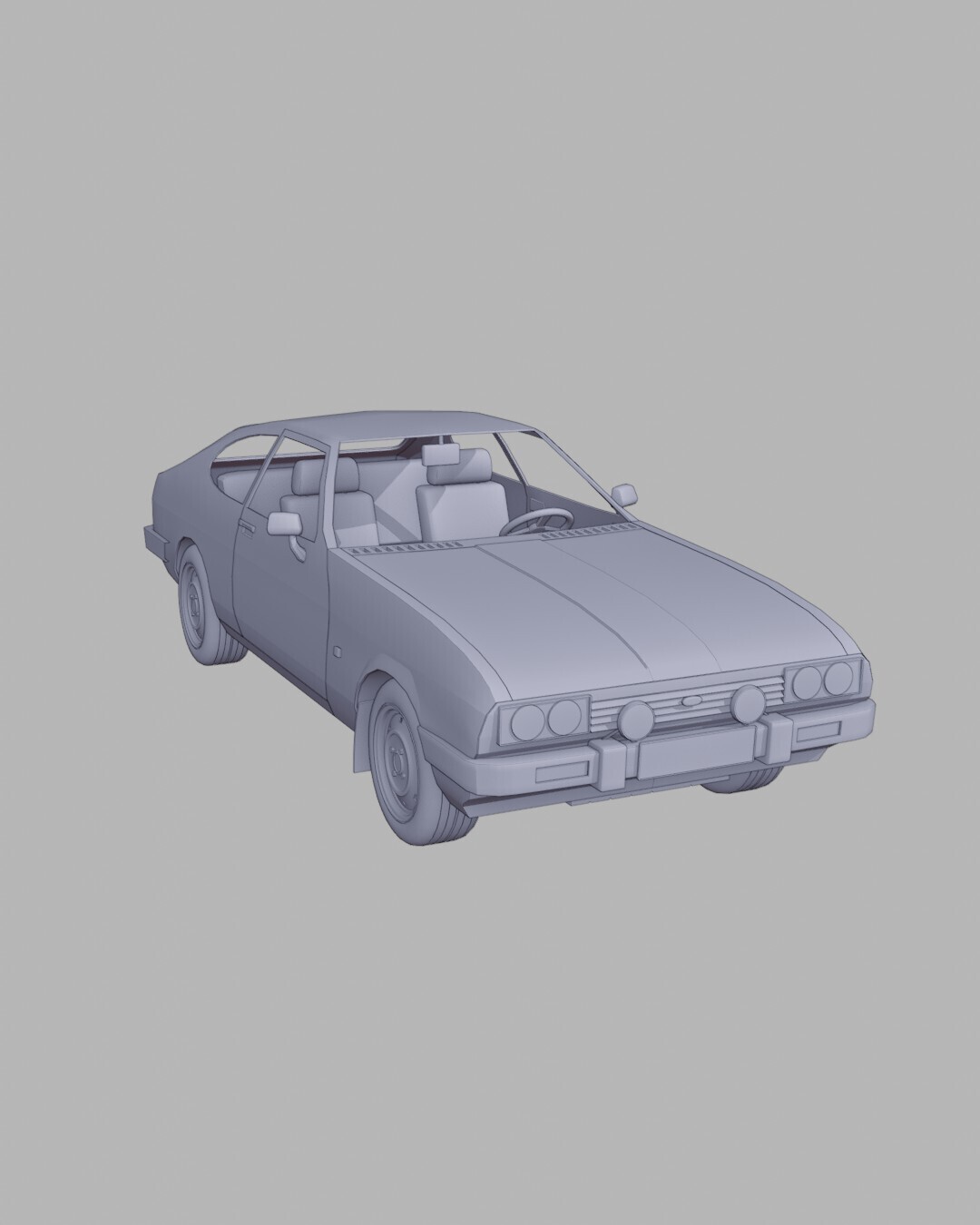 ArtStation - Ford Capri