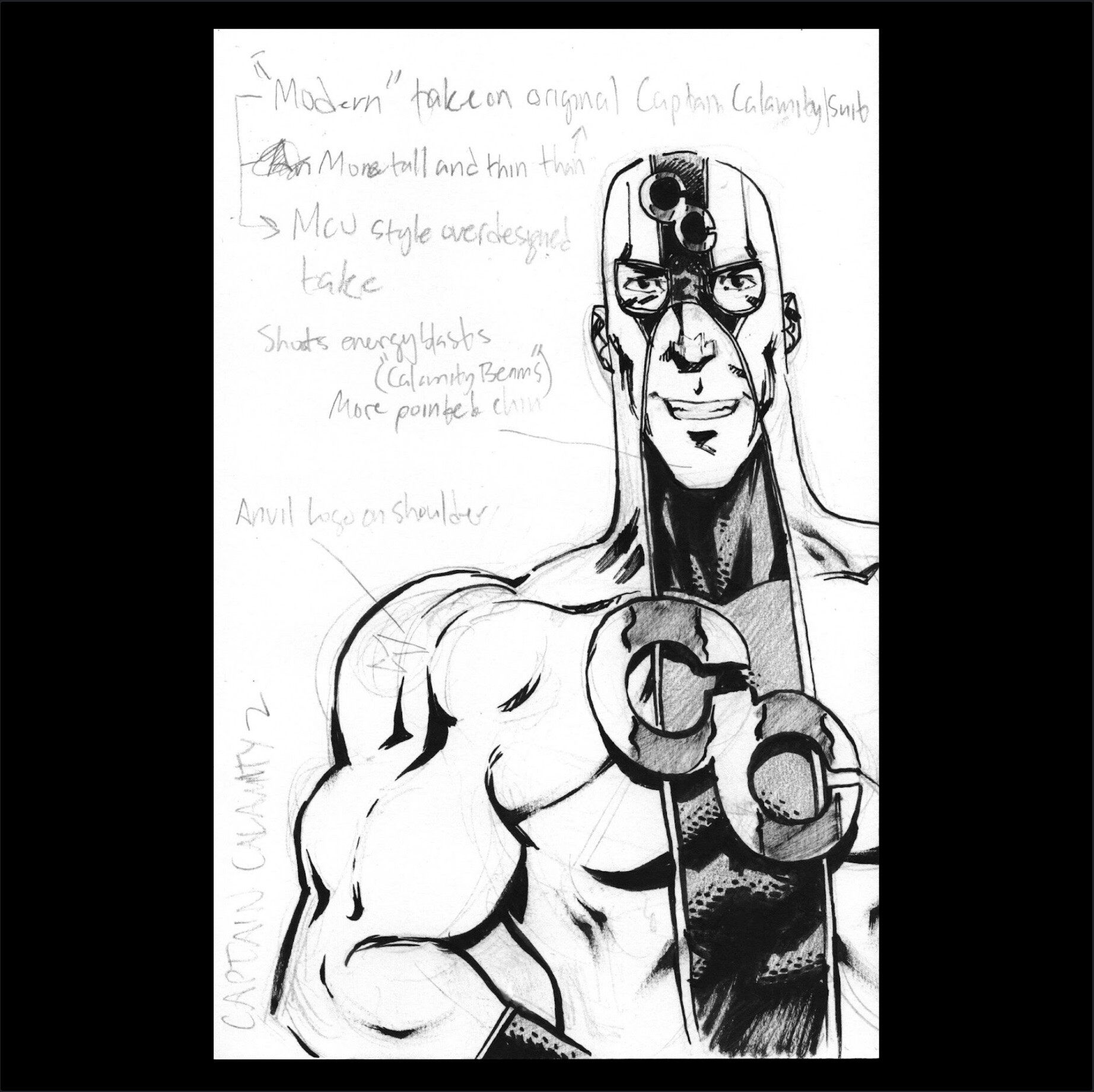 ArtStation - Captain Calamity Character Design