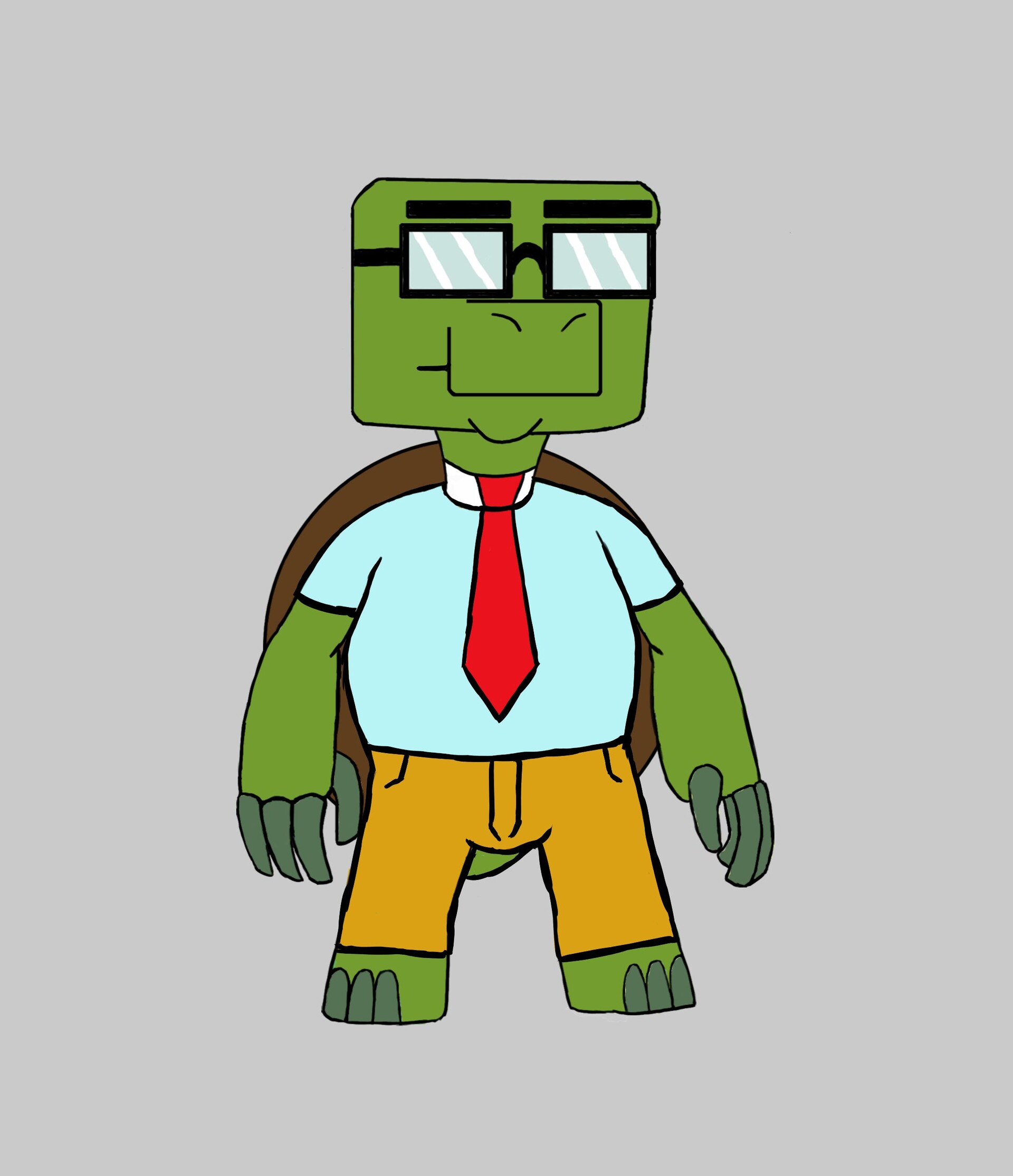 ArtStation - Turtle with Clothes