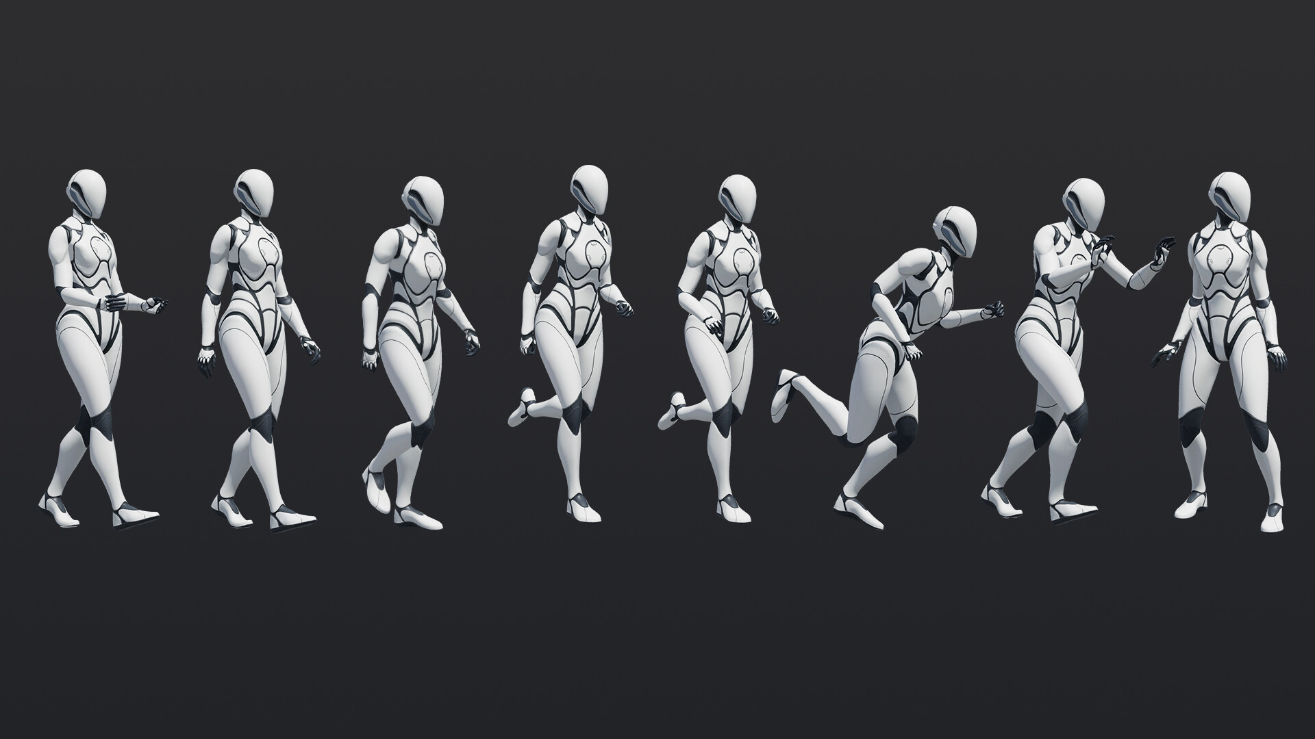 jasirkt - 50 Female Animations