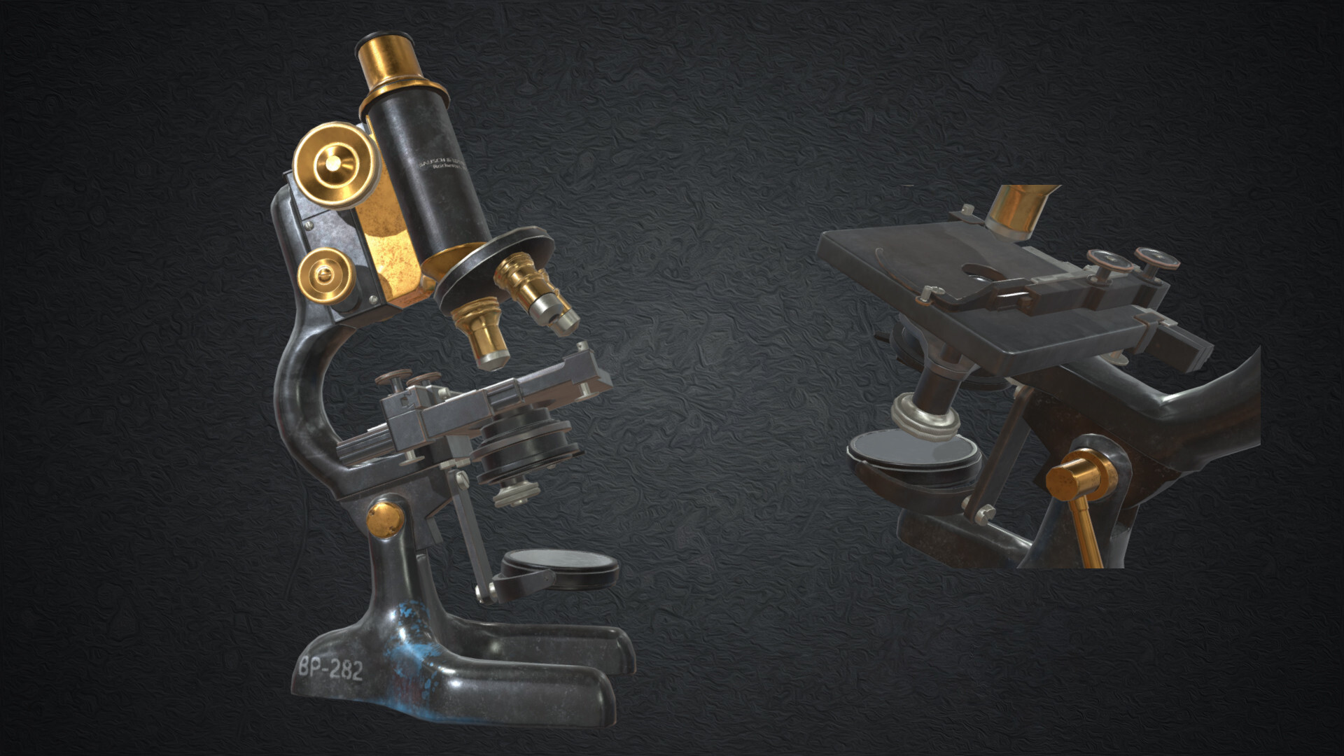 ArtStation - Antique Microscope