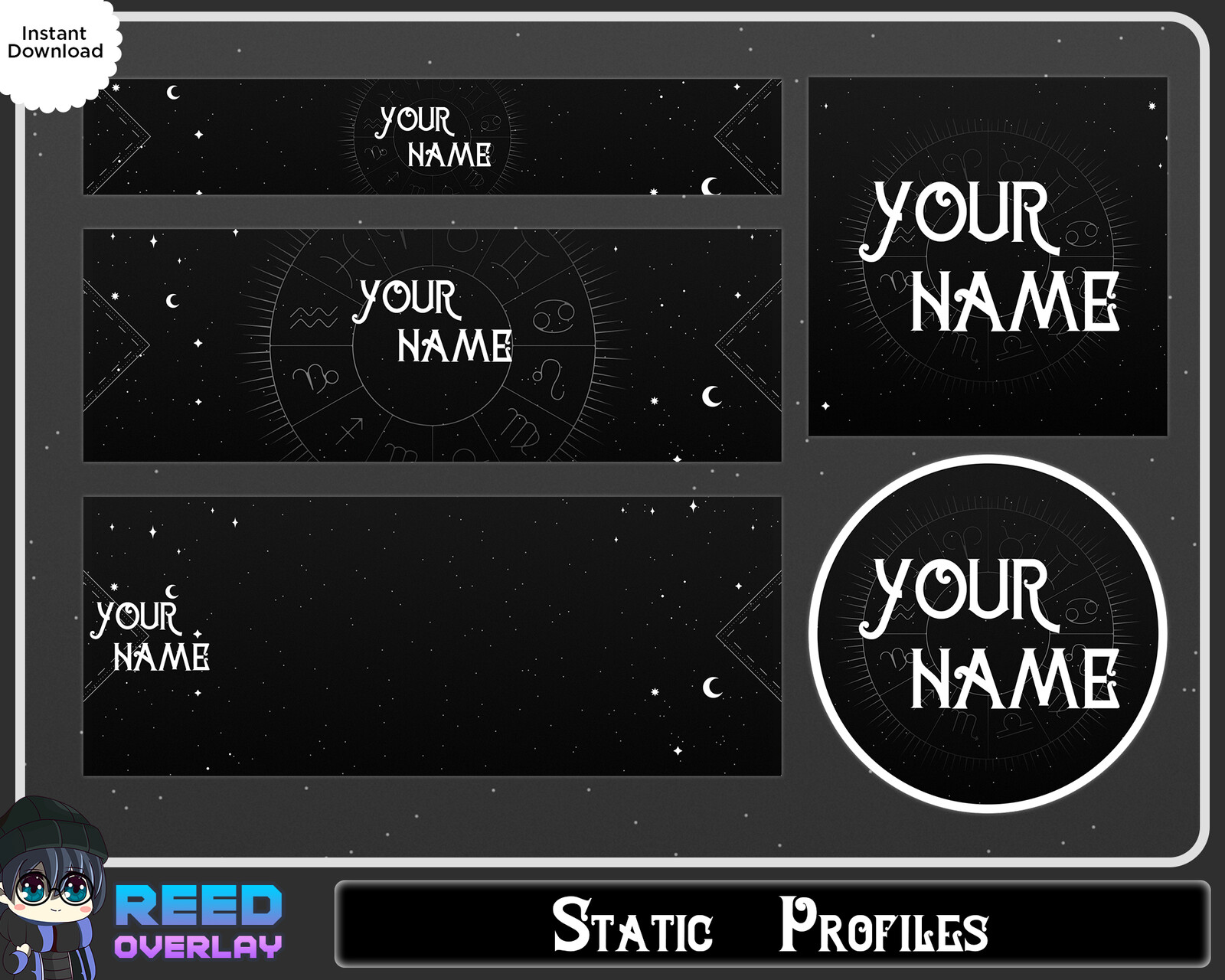 Clow Reed - Zodiac Constellation Celestial Stream Animated Package ...