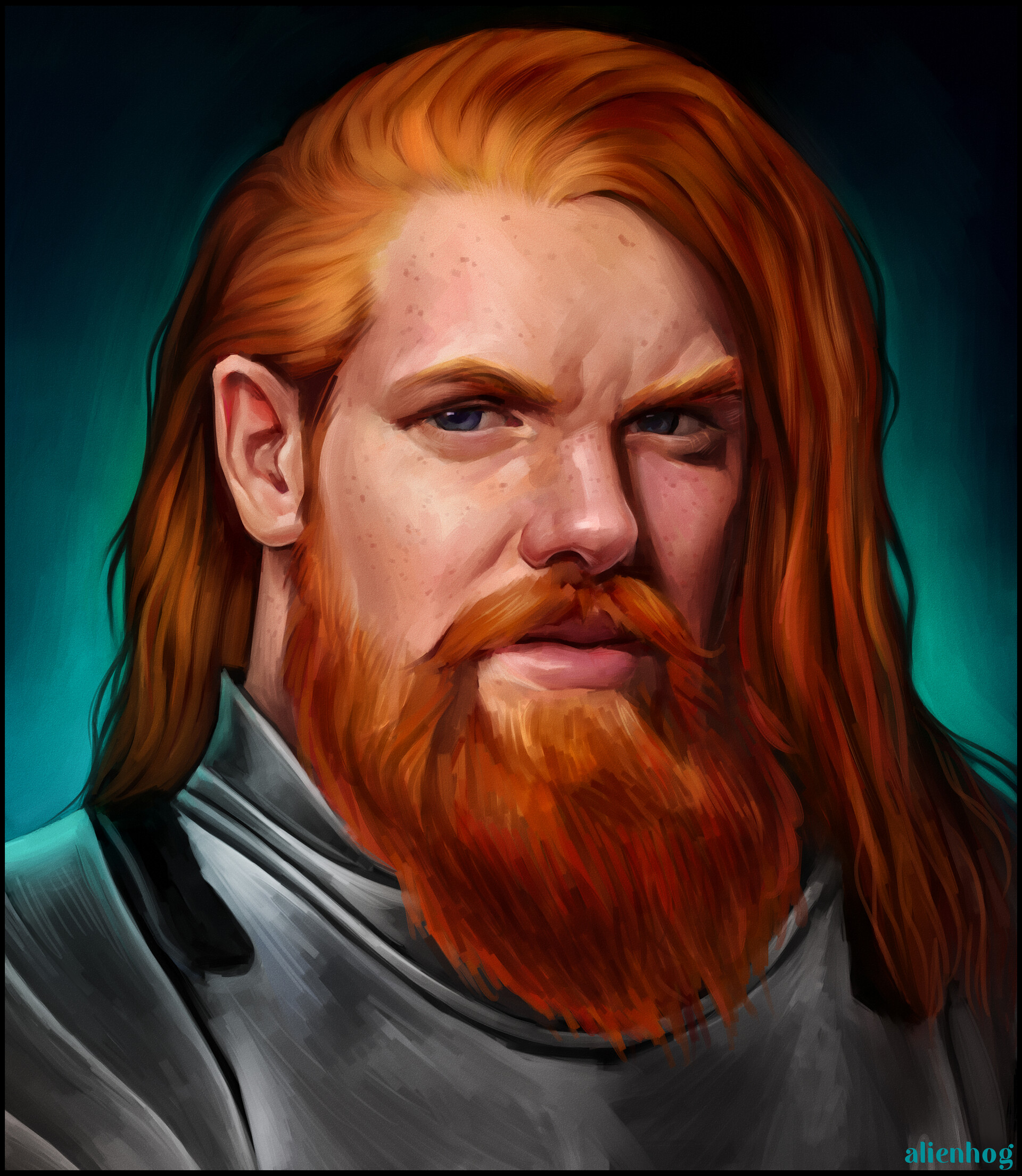 ArtStation - Red - Commission