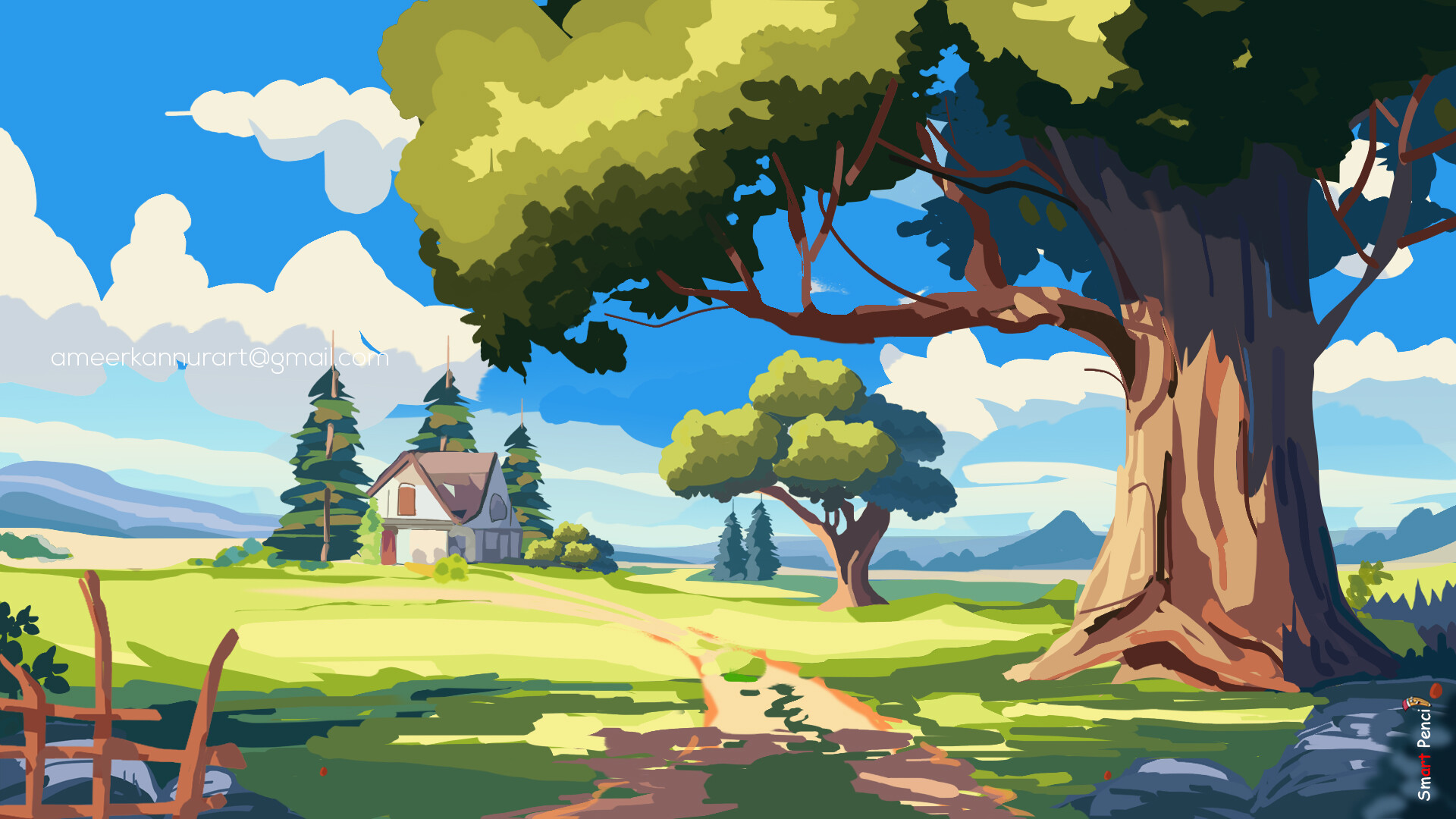 ArtStation - DIgital Painting Backround