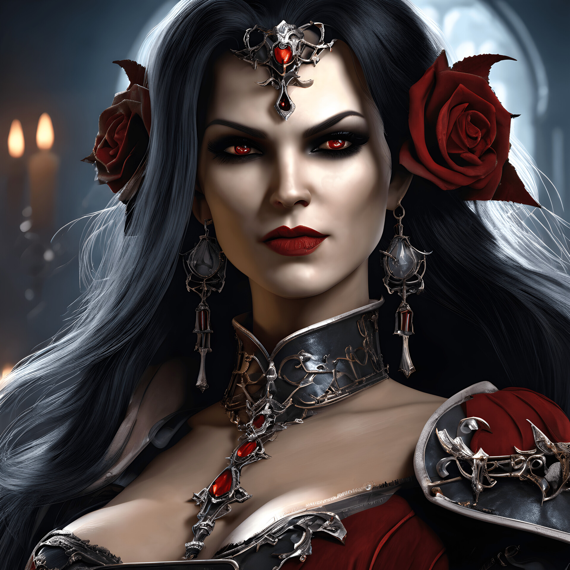 ArtStation - Vampires and elves in different styles