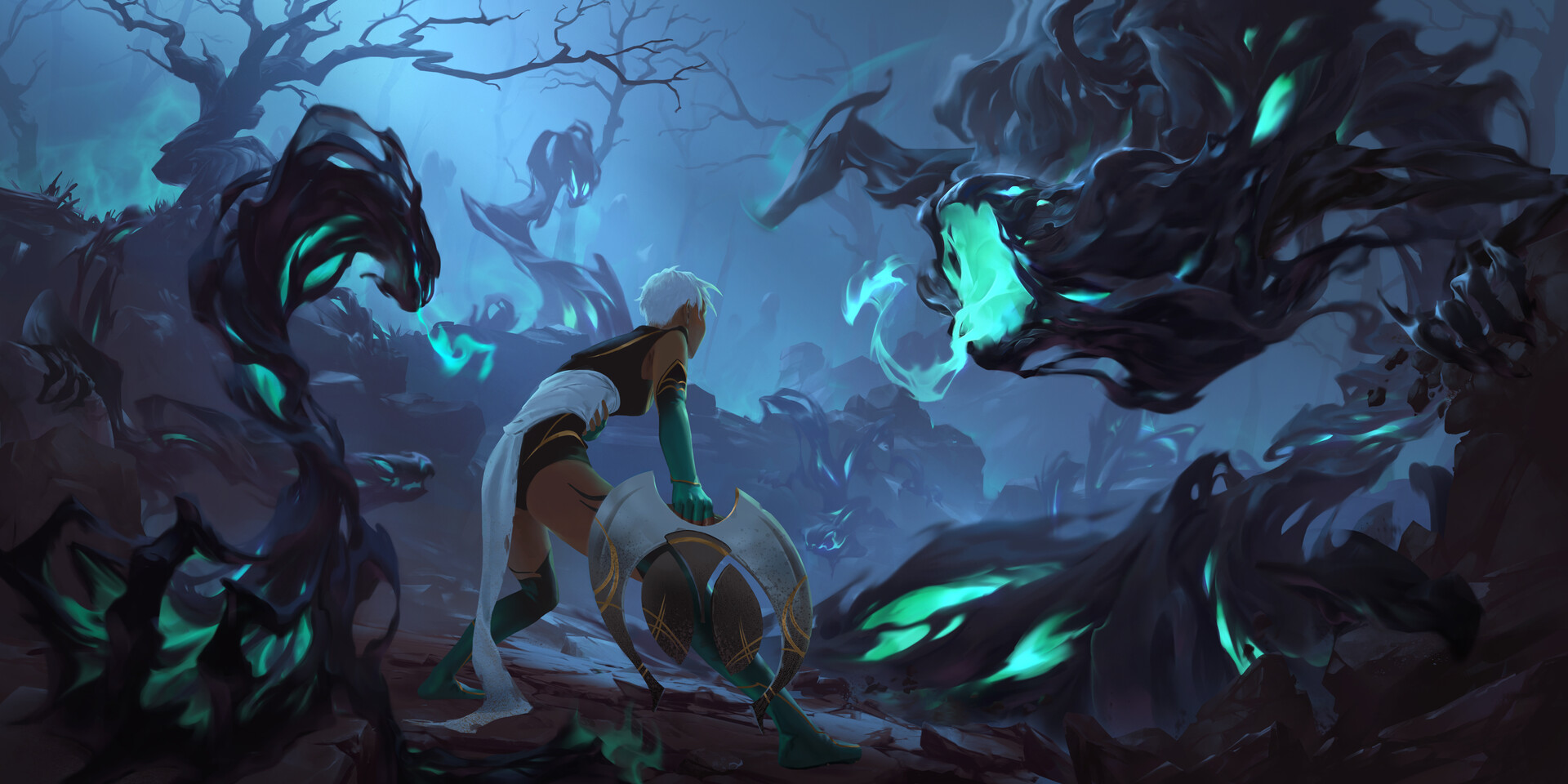 Proliferating Darkwraith by Xavier Leroux : r/ImaginaryHellscapes