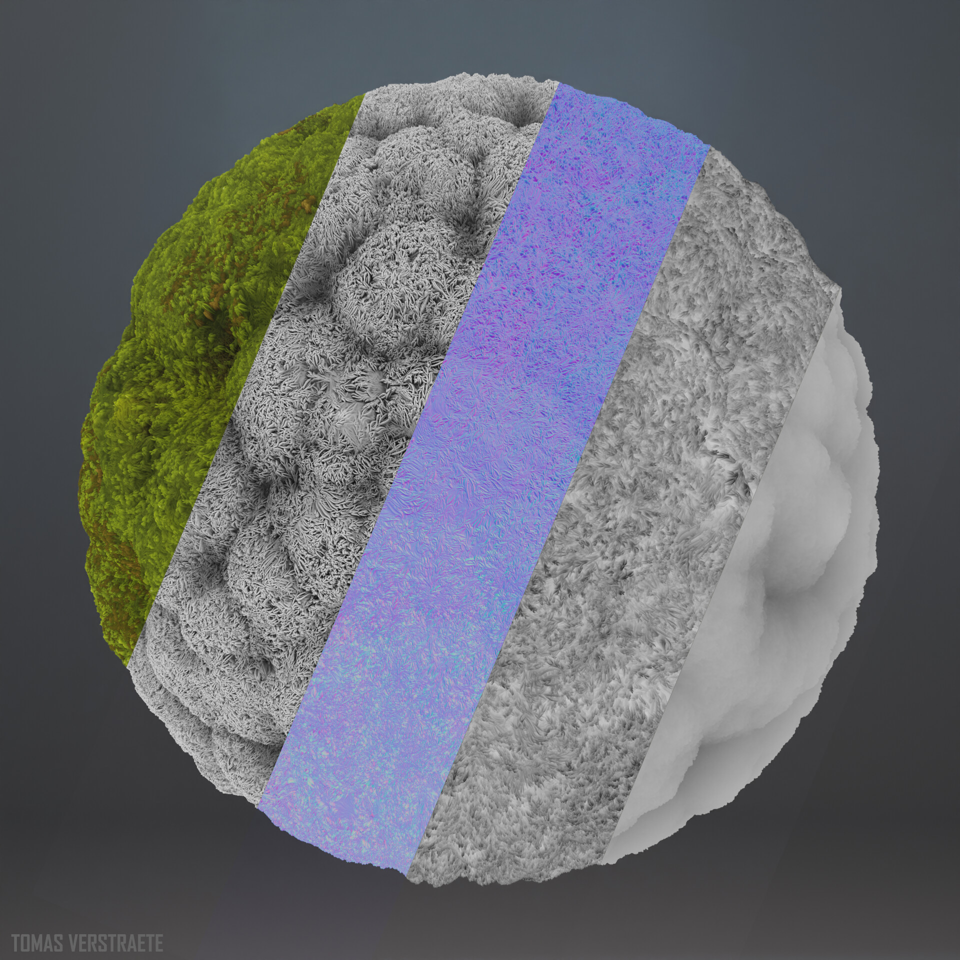 Tomas Verstraete - PBR Moss Material