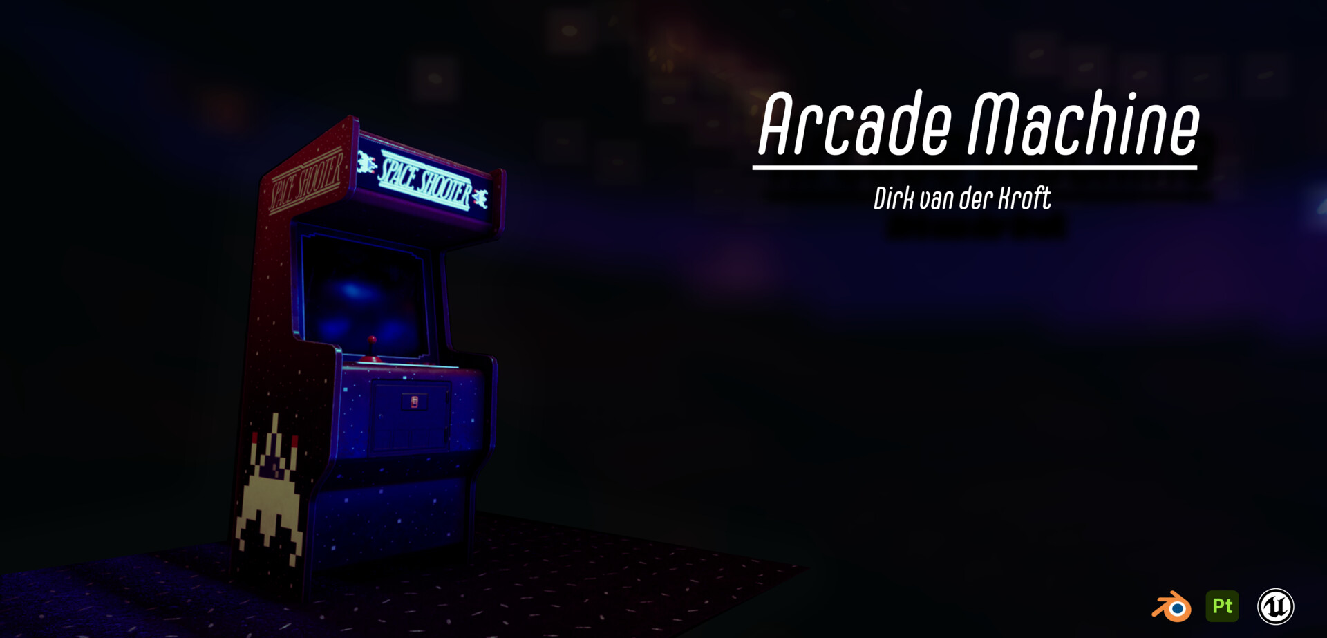 ArtStation - Arcade Machine