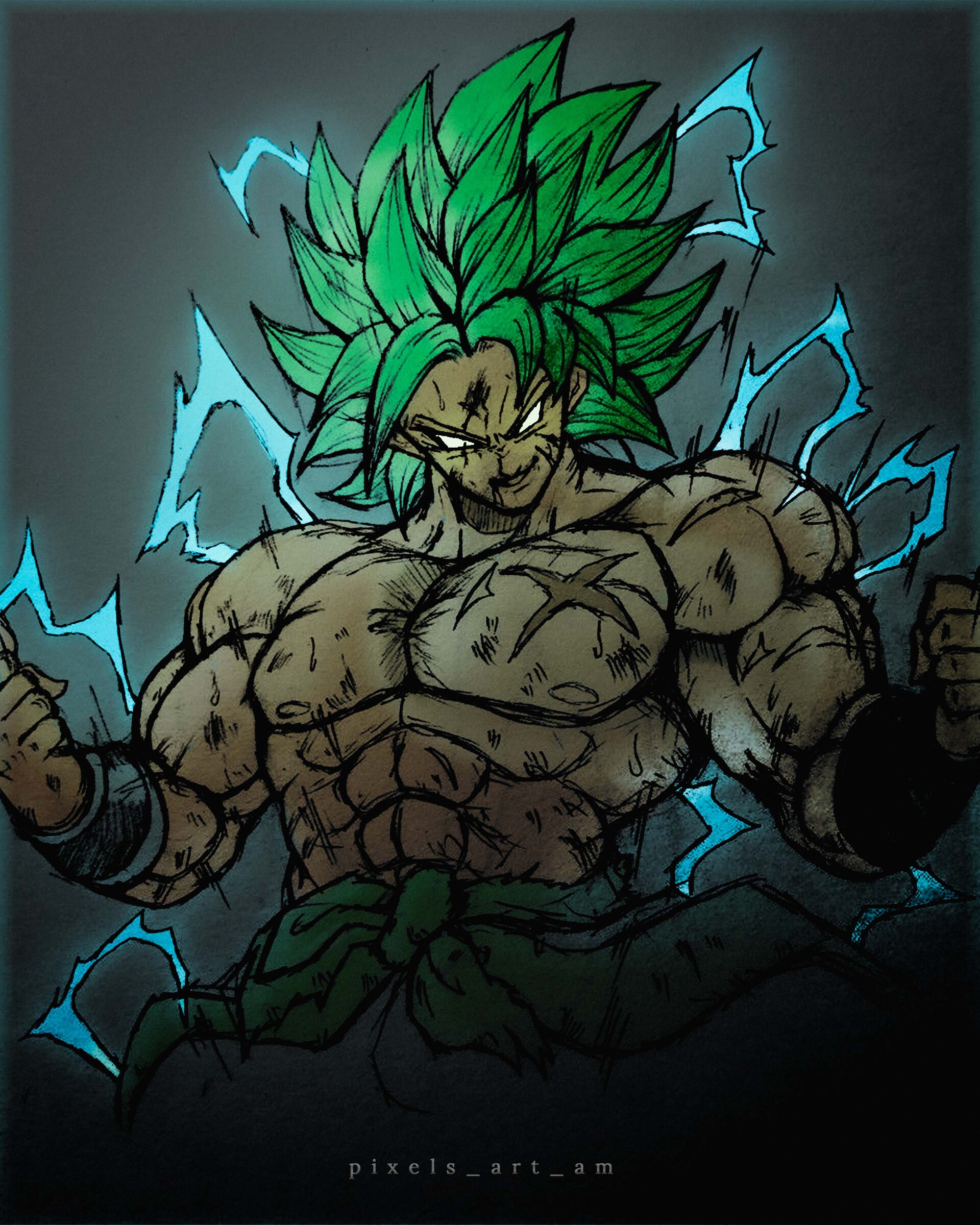 ArtStation - Fury Unleashed: Broly