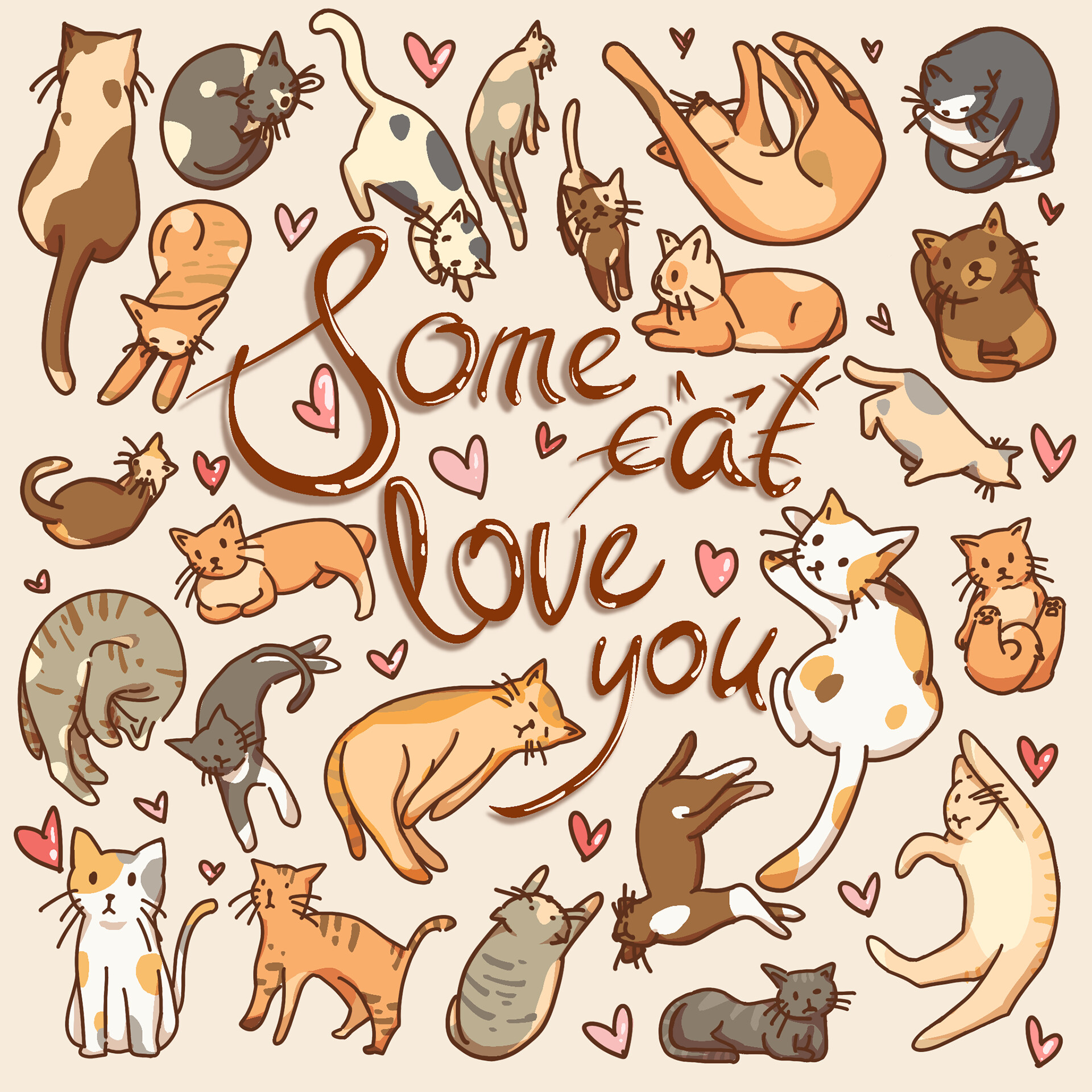 ArtStation - Cat Sticker