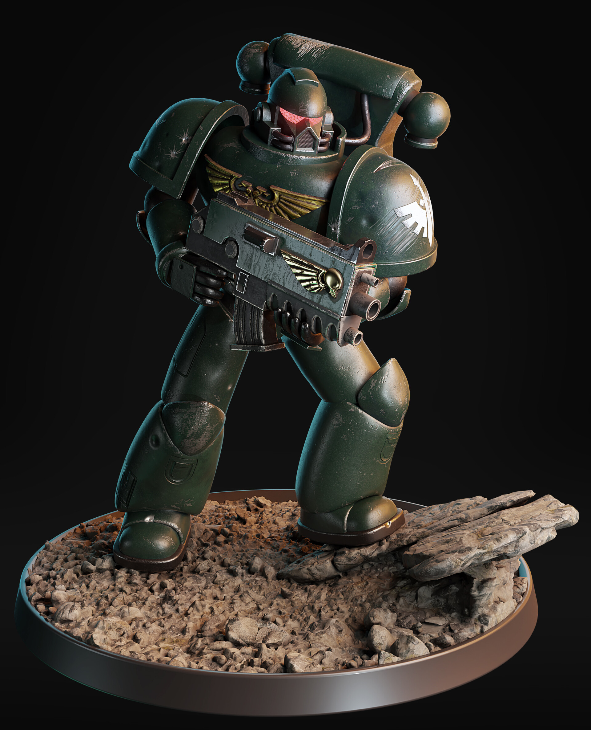 ArtStation - Tactical Marine | Warhammer 40k
