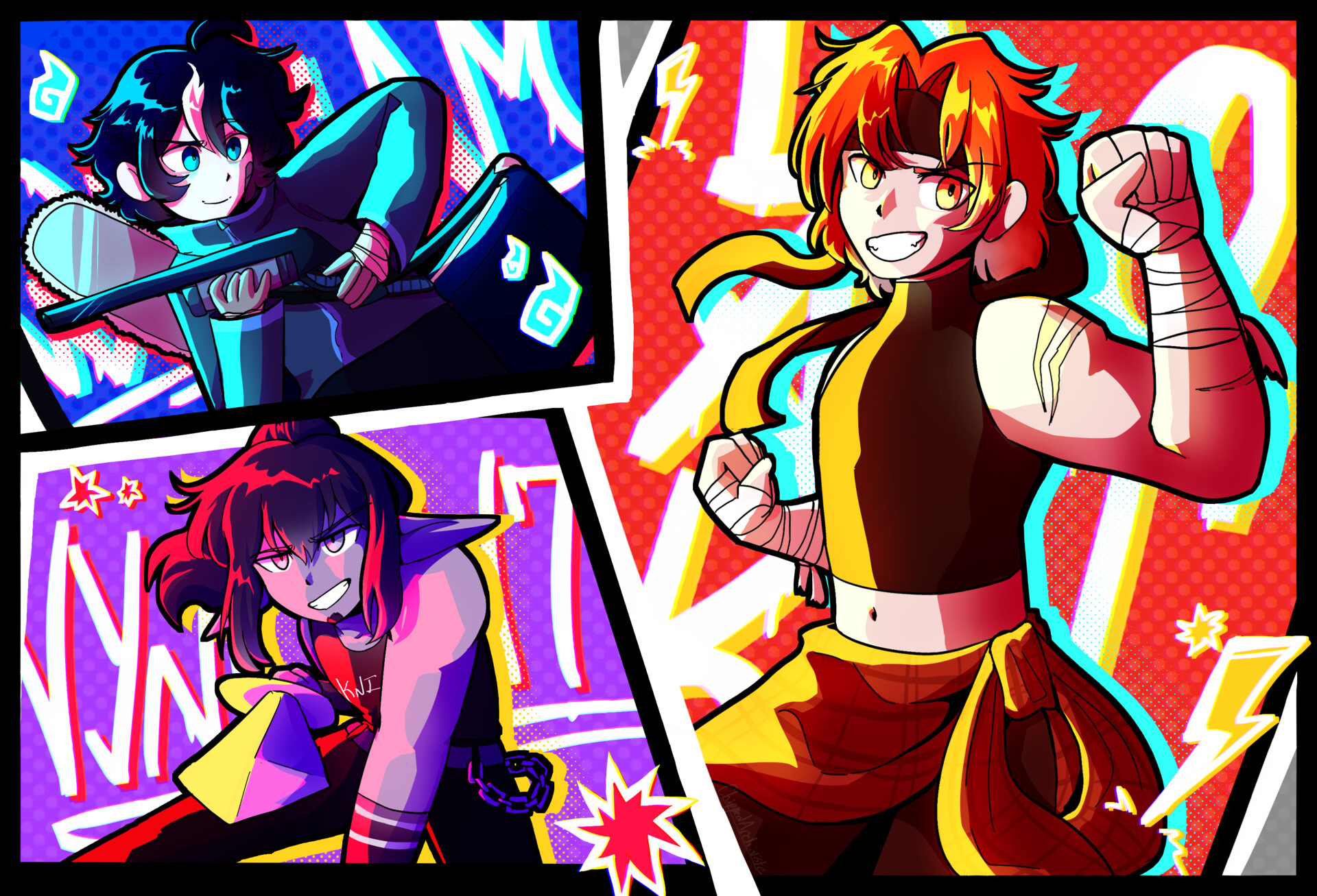 ArtStation - JRWI Prime Defenders Pop Art