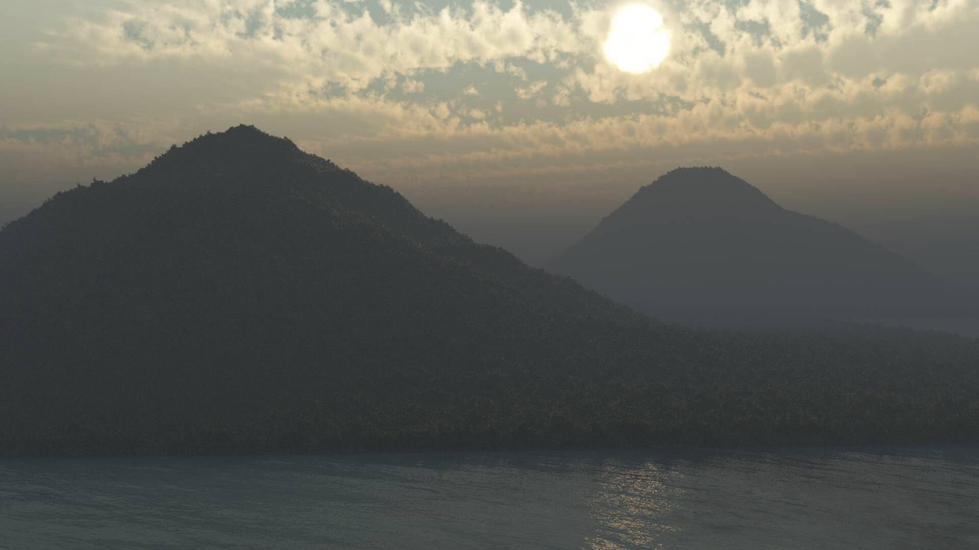 ArtStation - 3d Sunset (Environment)