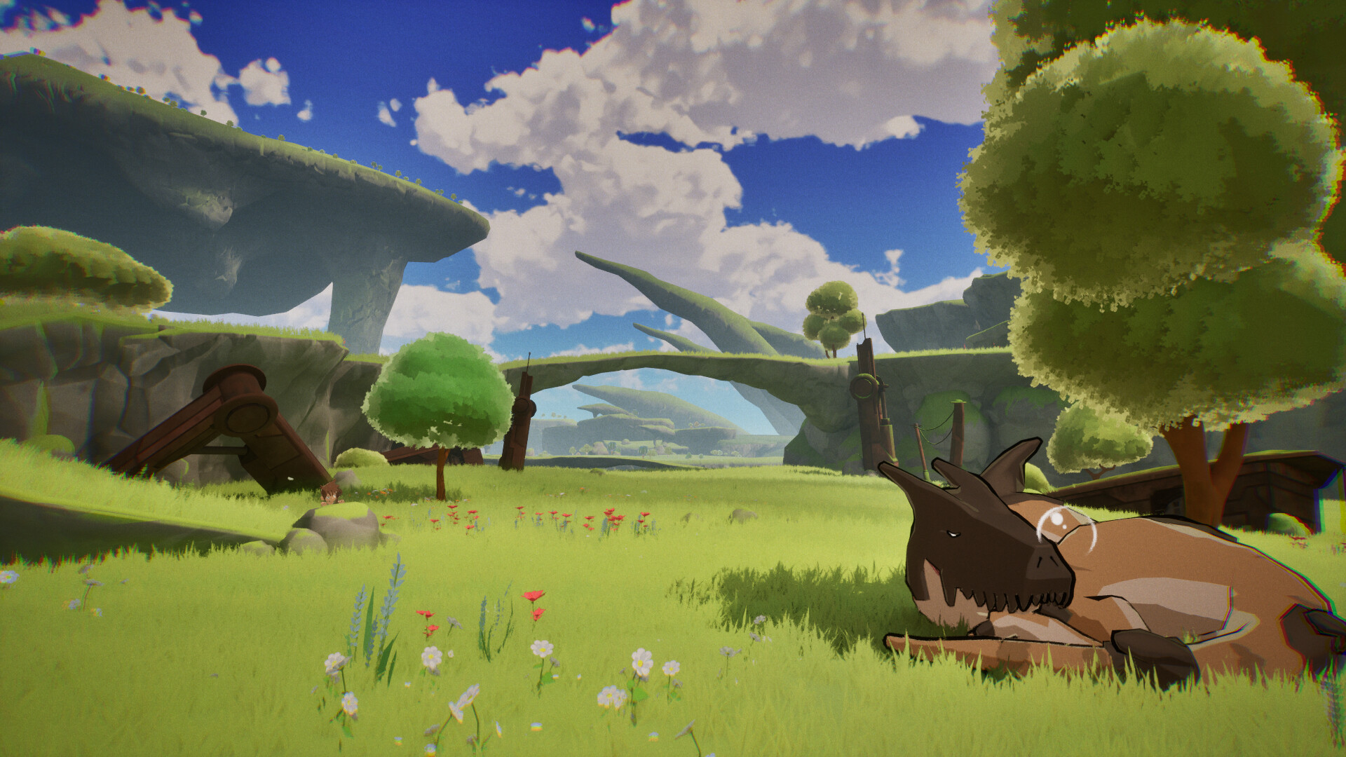 ArtStation - Xenoblade-inspired UE5 map