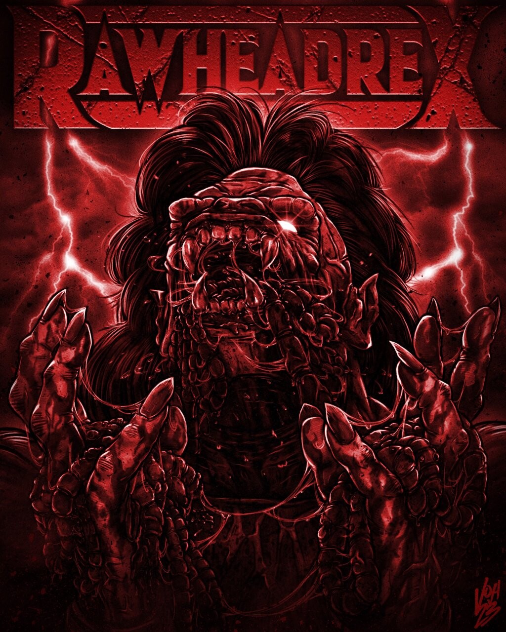 Vojislav Janković - Summoning the Beast: Rawhead Rex Fanart