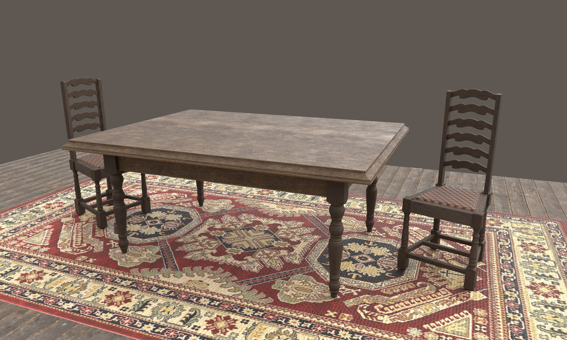 ArtStation - WOOD TABLE