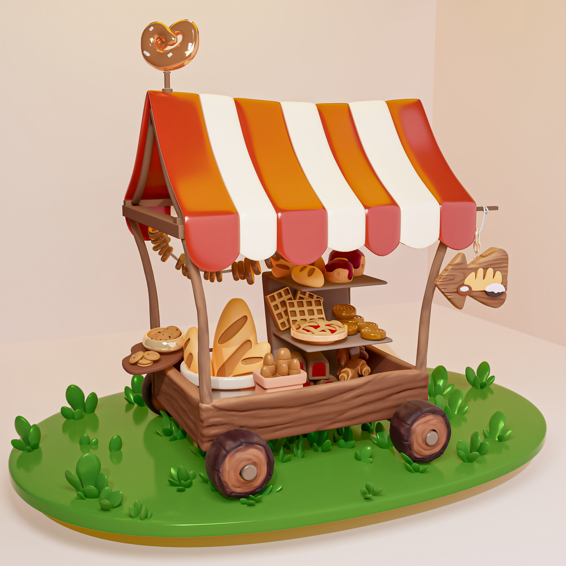 ArtStation - 3d bakery