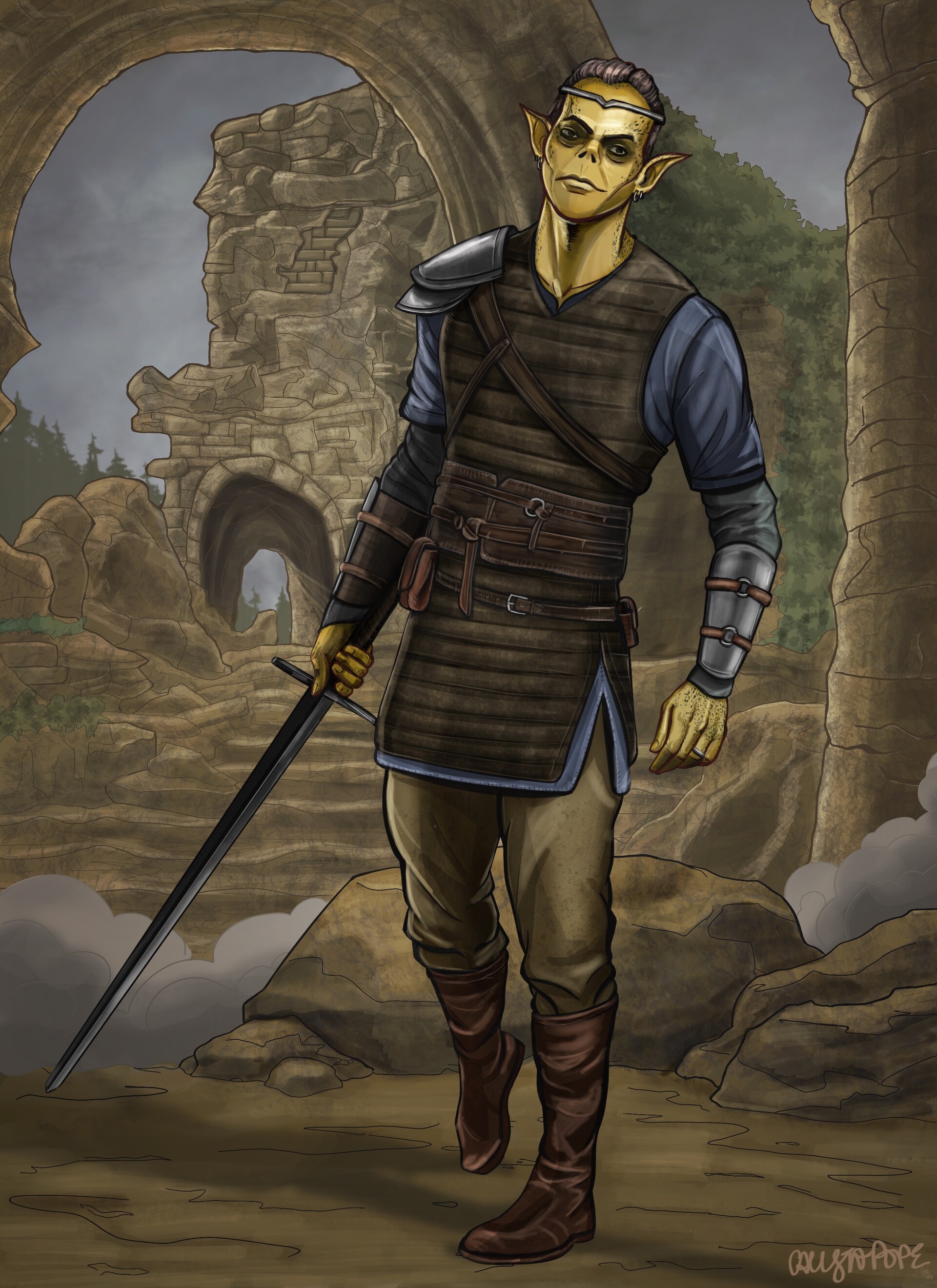 ArtStation - Githyanki Swordsman