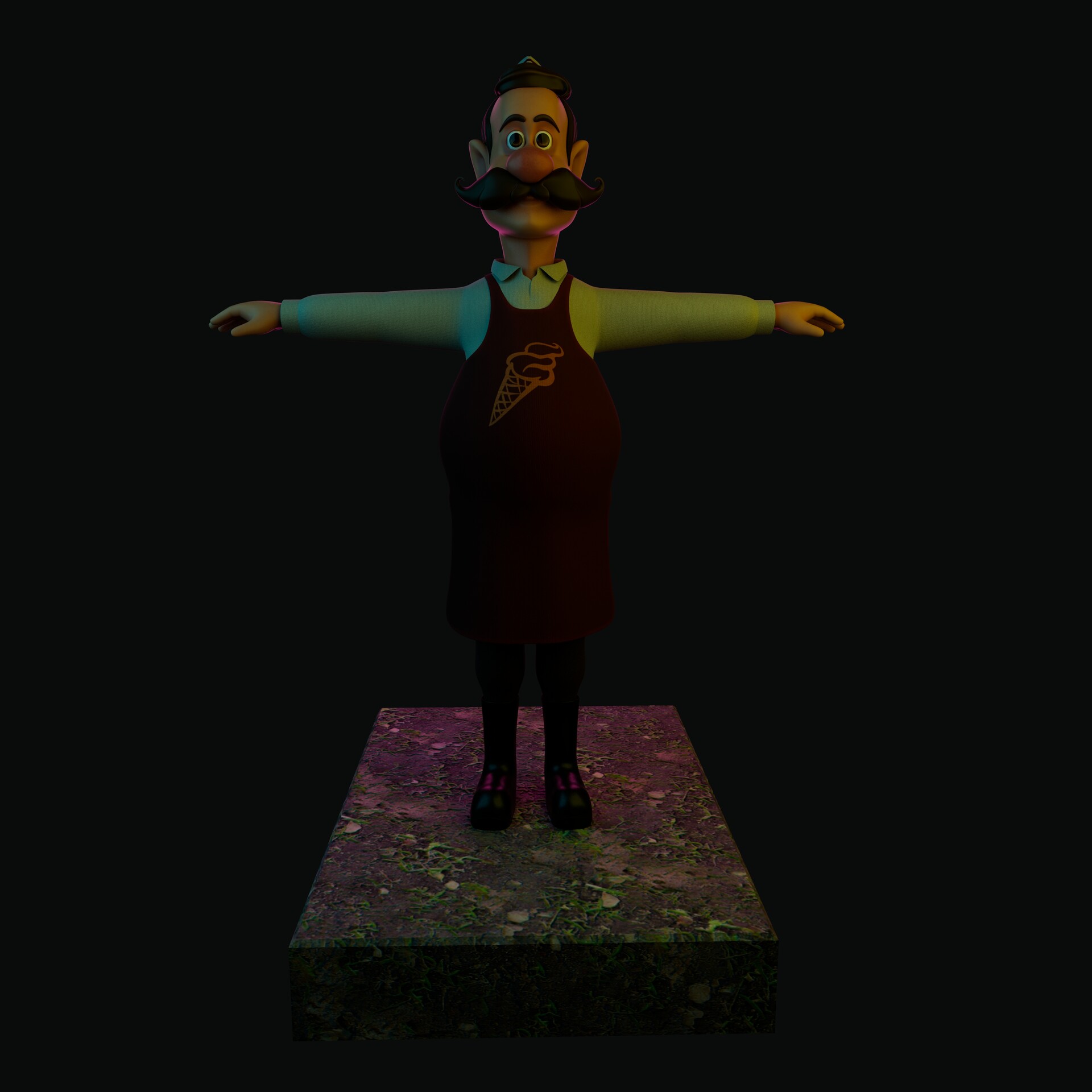 ArtStation - Icecream man