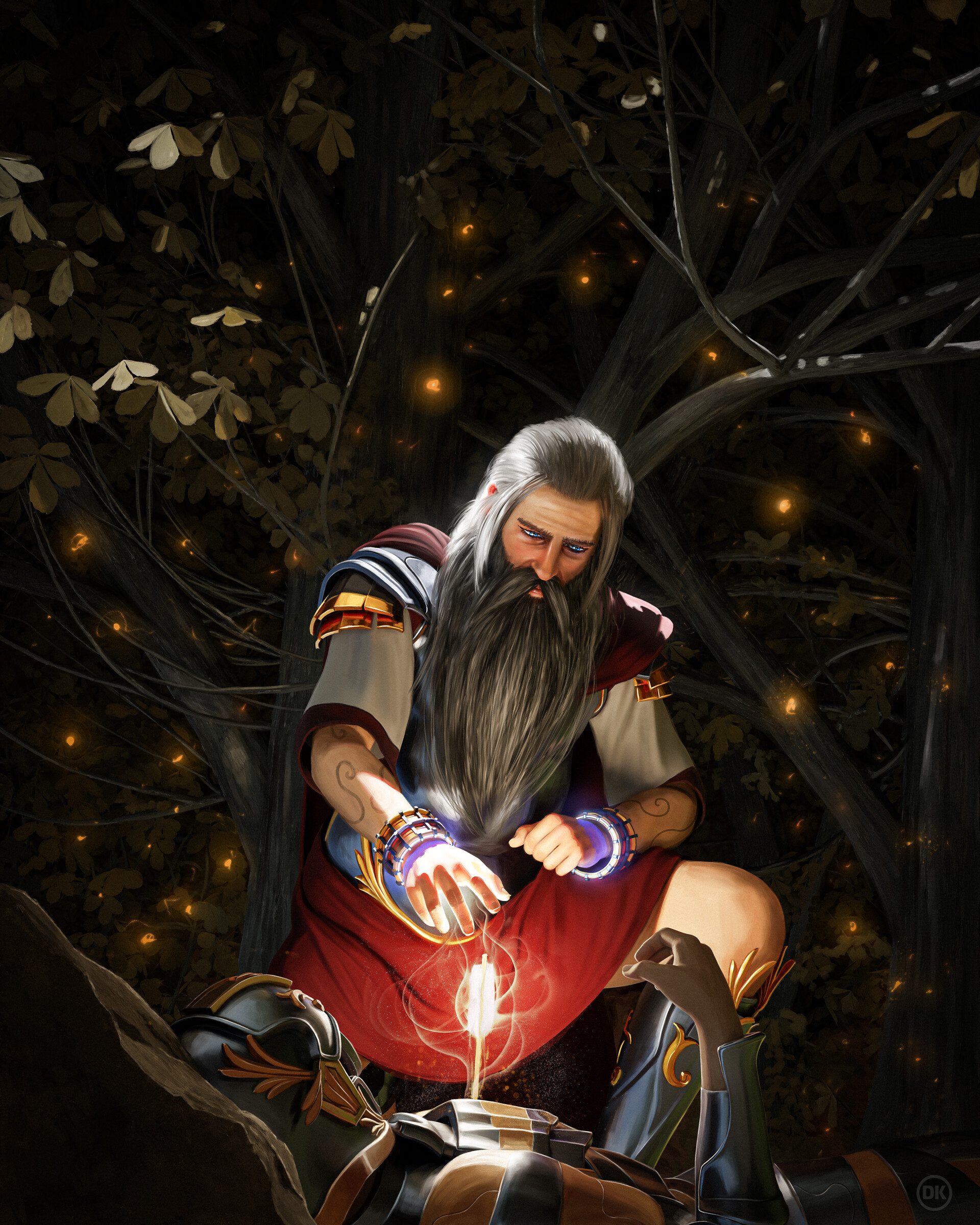 ArtStation - General Artimadas, Battle Healer