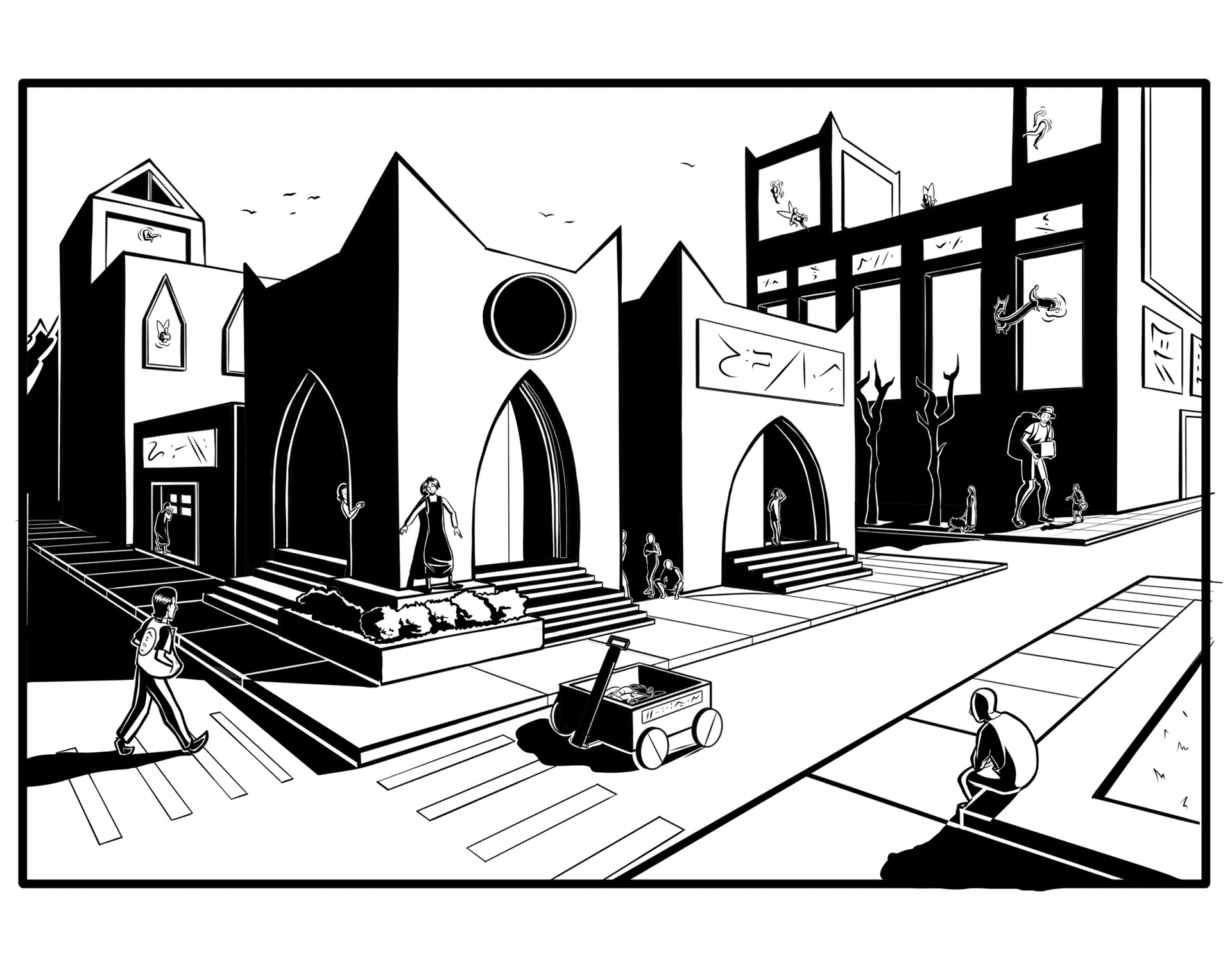 ArtStation - Two-Point Perspective