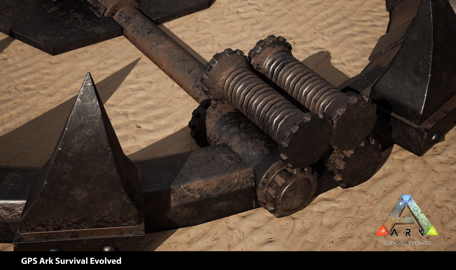 RedOrange - Large Bear Trap - Ark Survival Evolved