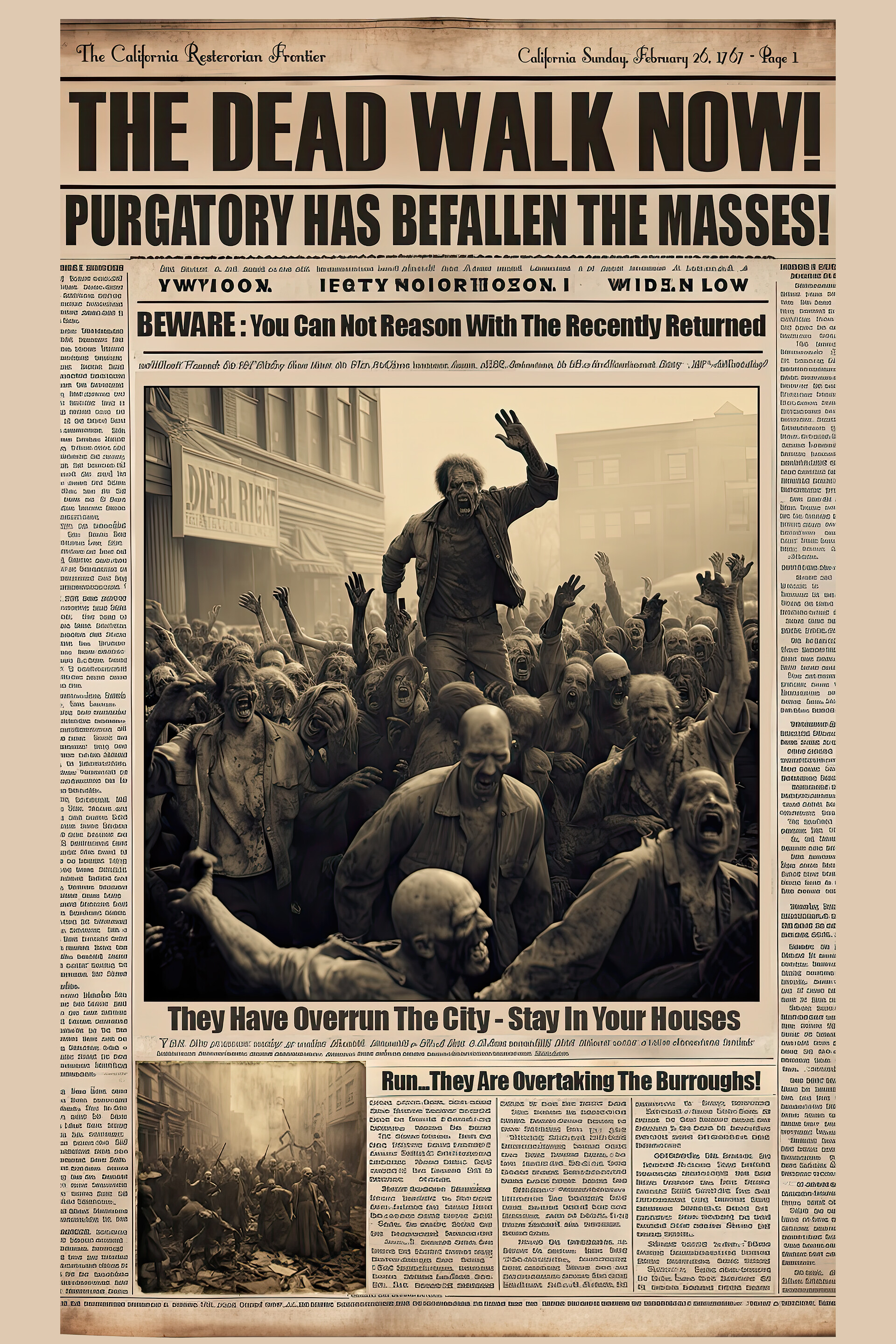 ArtStation - The Dead Walk Now!