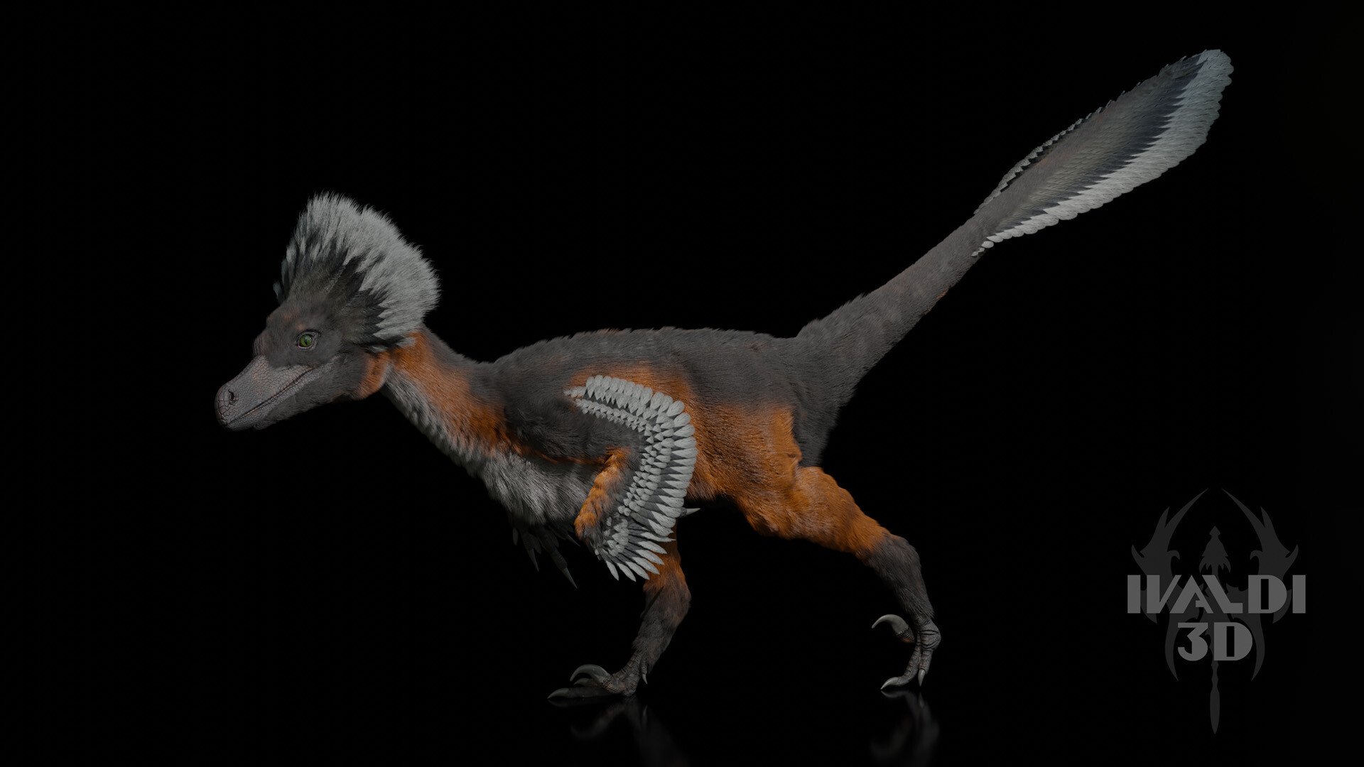 ArtStation - Velociraptor Render