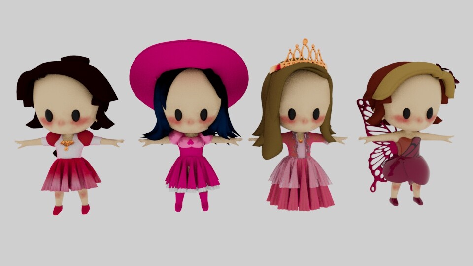 ArtStation - Barbie Girls