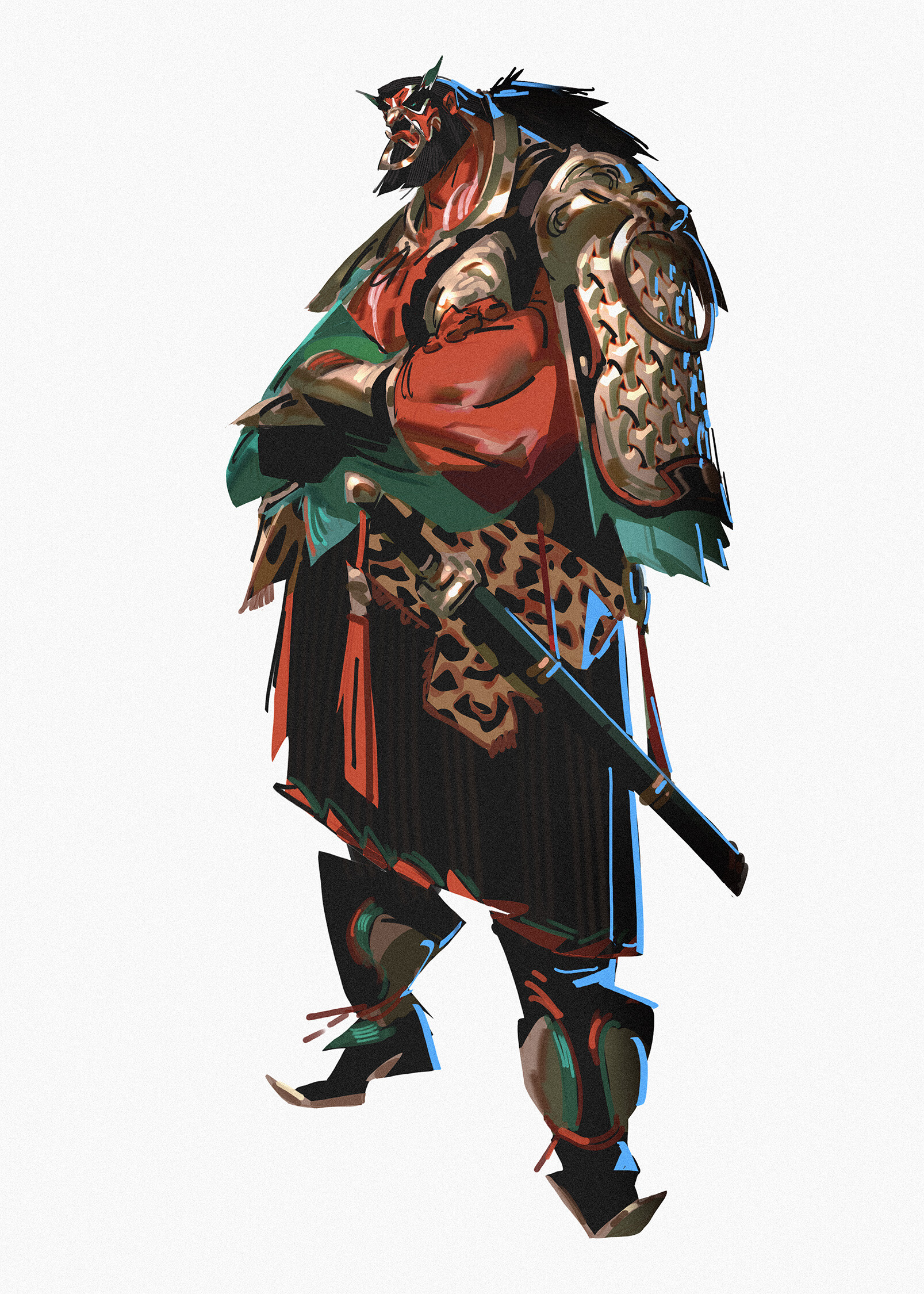 ArtStation - Chinese element，practice