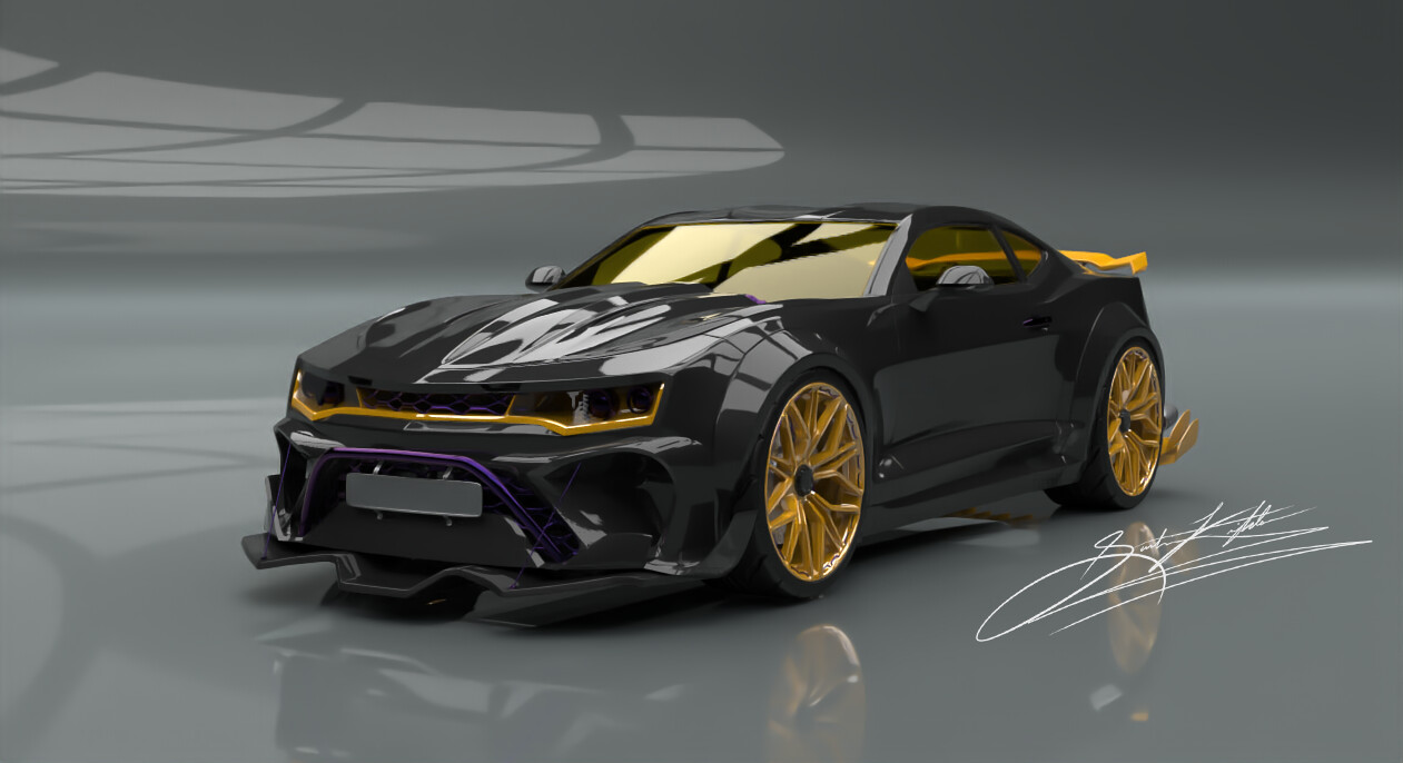 ArtStation - Camaro SS Super MOD