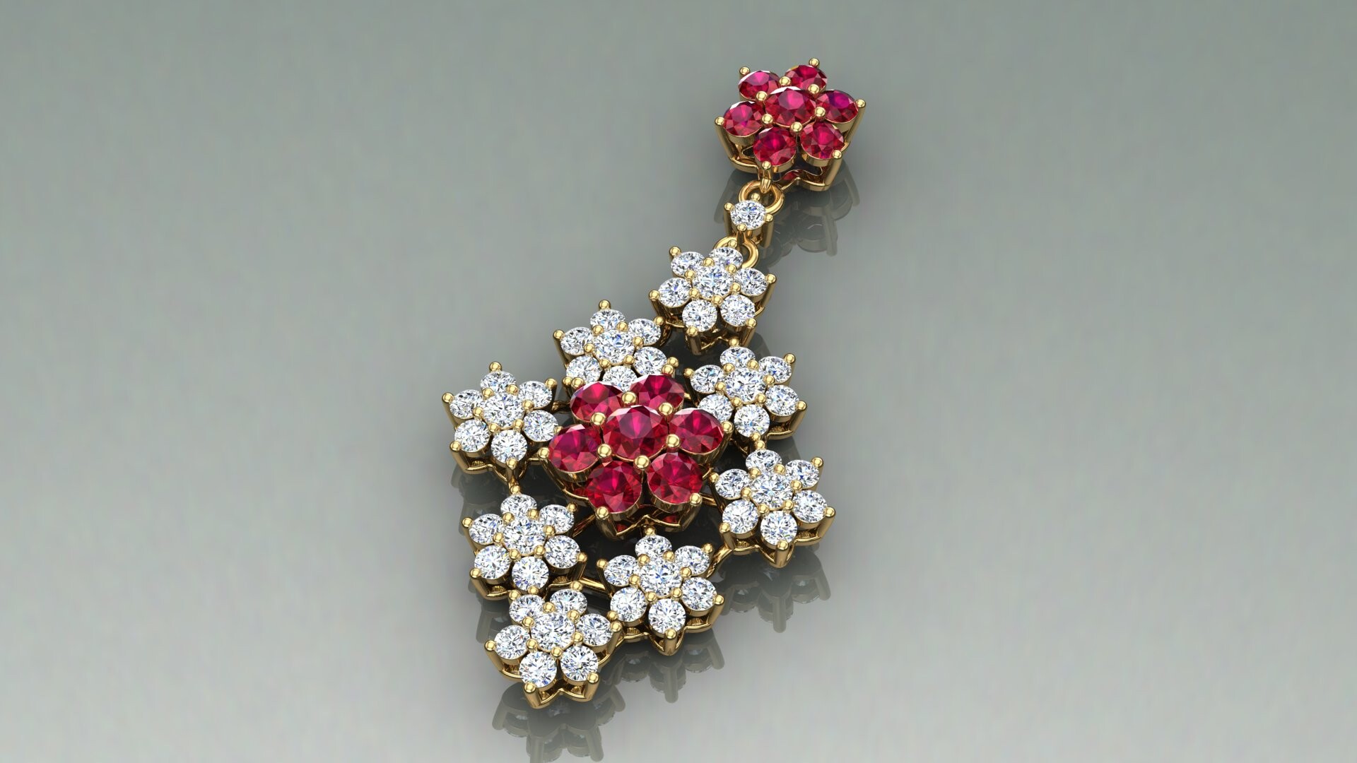 ArtStation - Flower Pendant