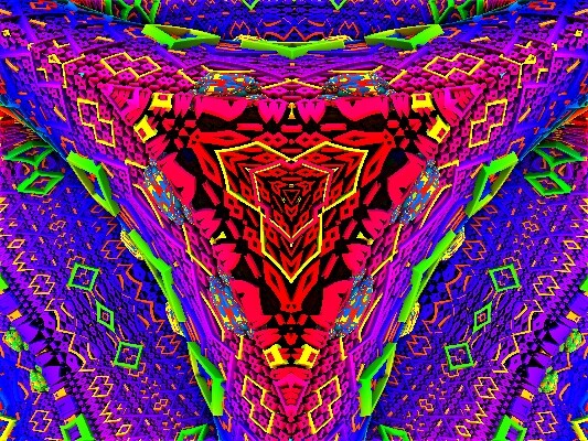 ArtStation - Triangle fractal 65