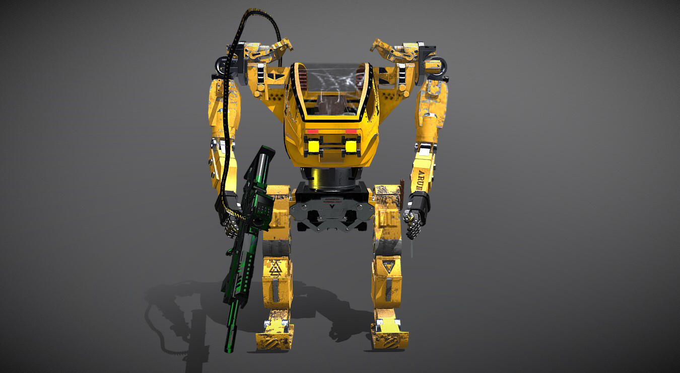 ArtStation - Mega Robot