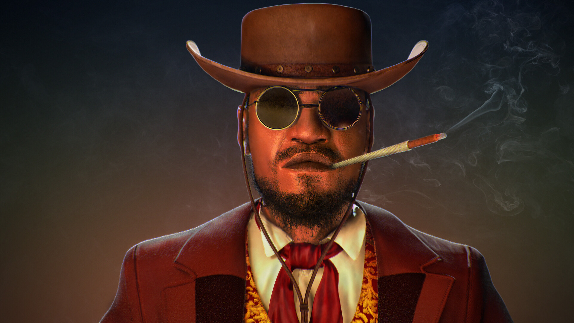 ArtStation - Django Unchained Fanart