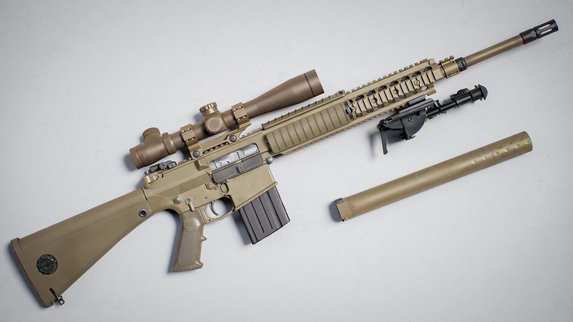 And Msr Airsoft M110