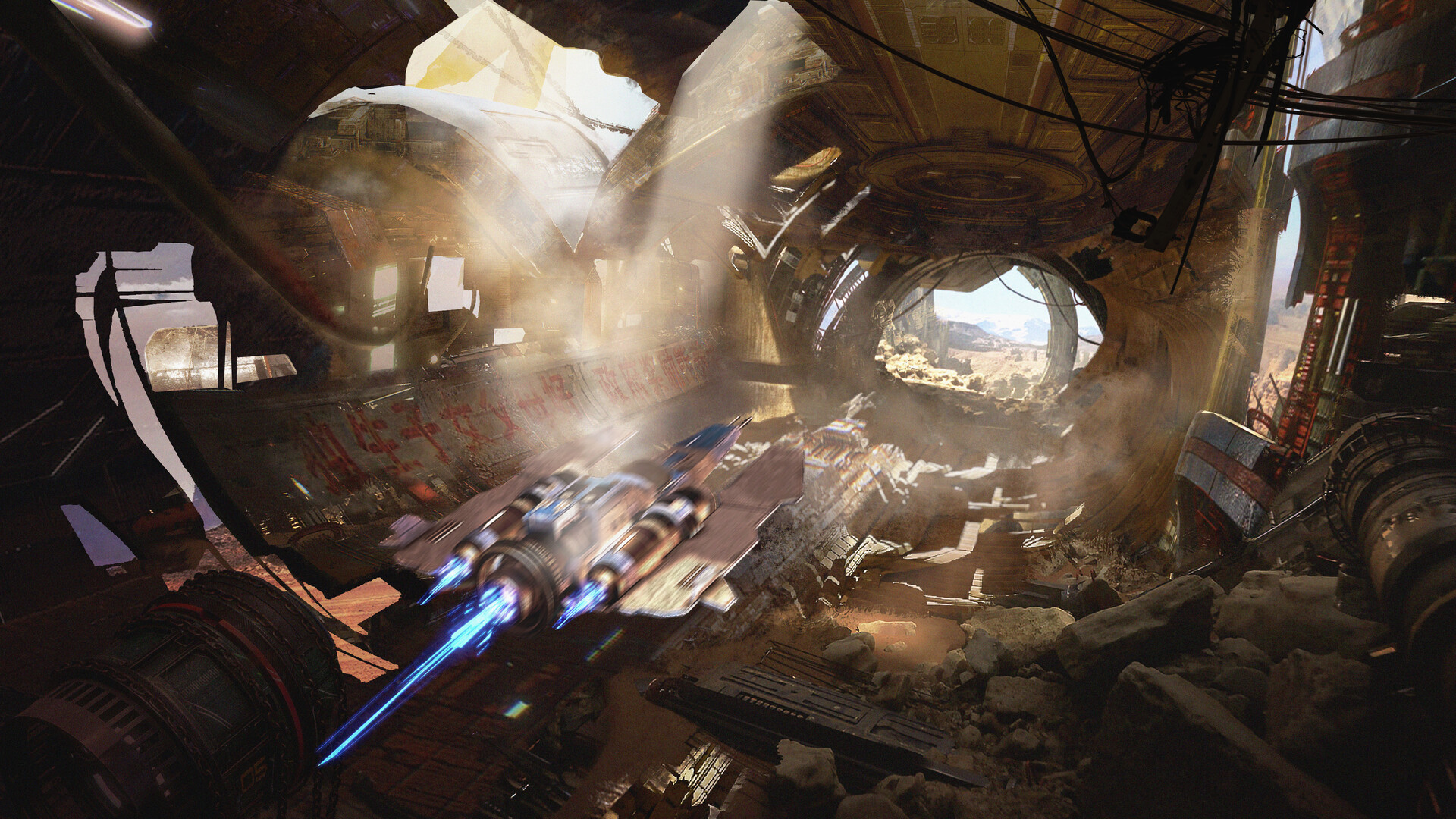 ArtStation - Doomsday tunnel