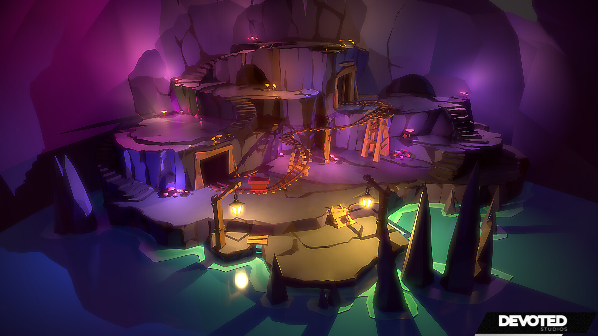 ArtStation - Animal Jam! Spooky Cave Den